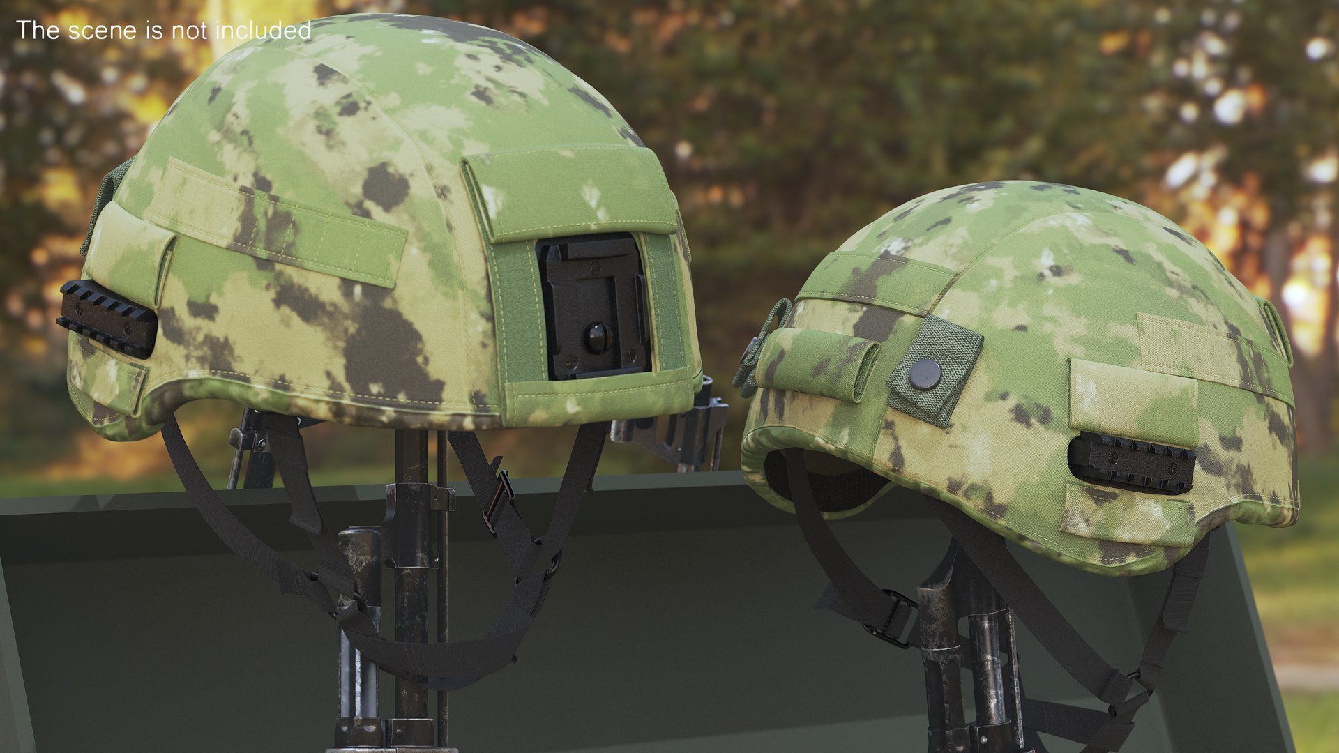 Light Green Case Black Helmet Ratnik 3D - TurboSquid 2015864