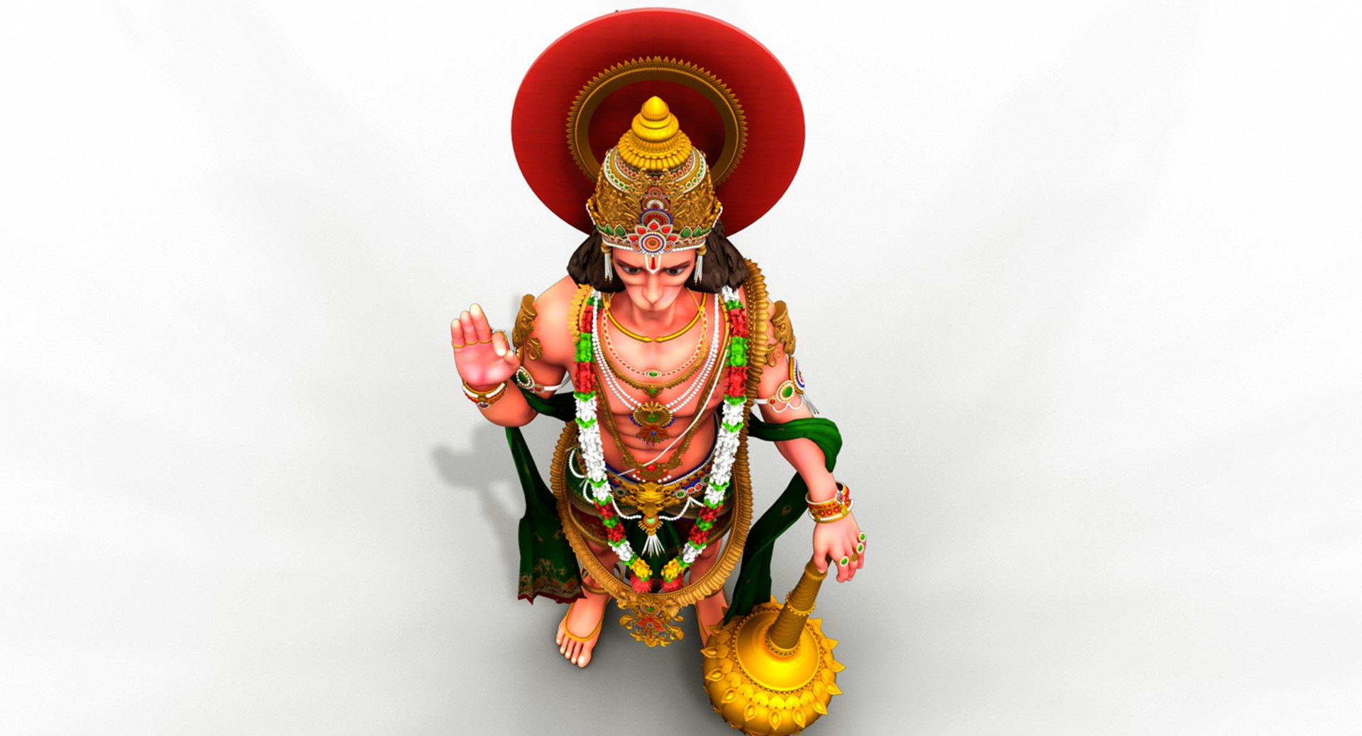 3D Hanuman Model - TurboSquid 1569252