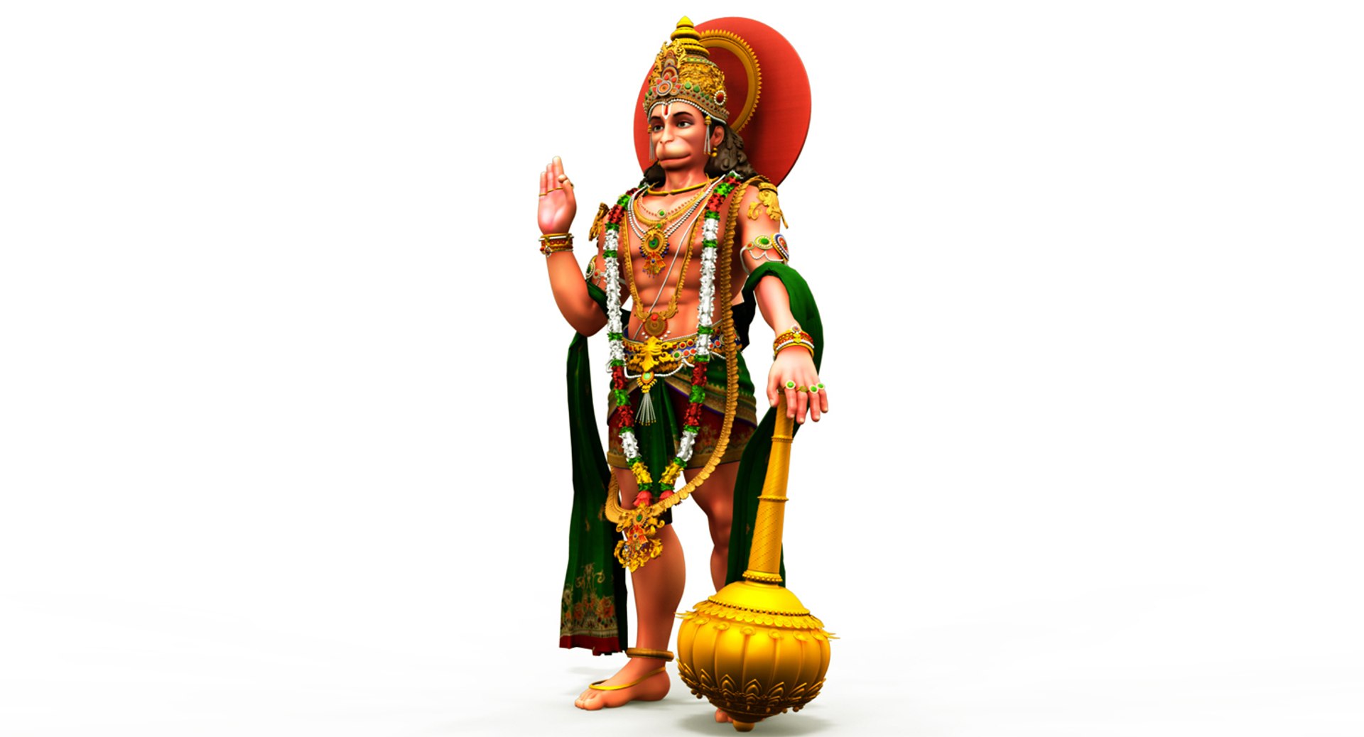 3D Hanuman Model - TurboSquid 1569252