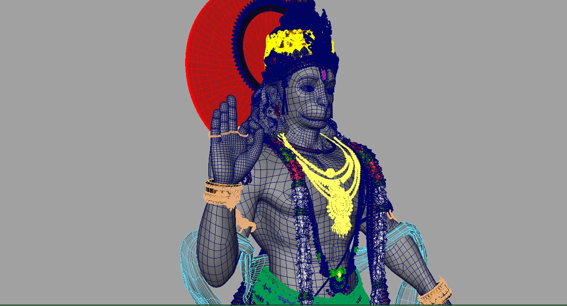 3D Hanuman Model - TurboSquid 1569252