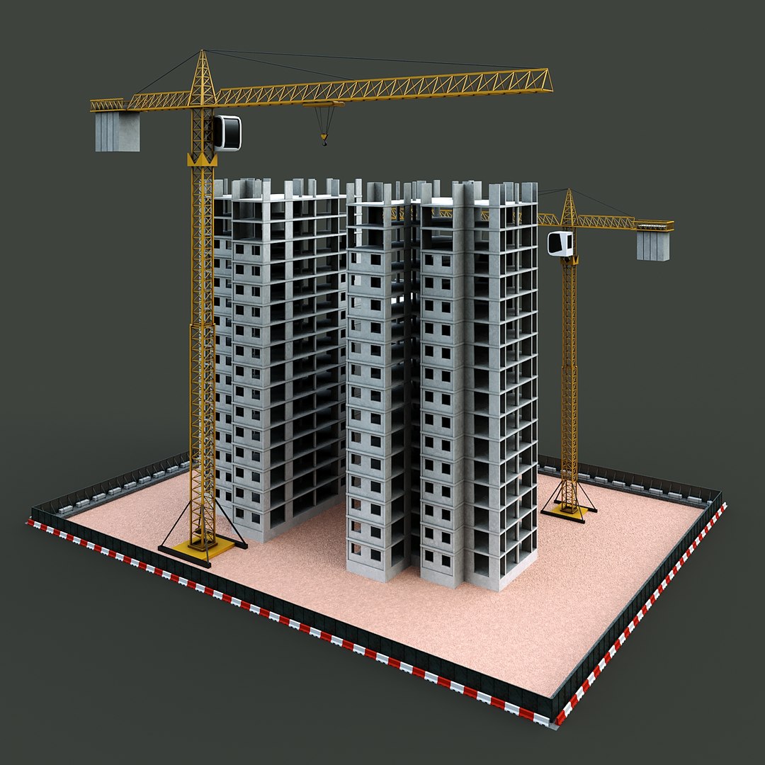 Construction 3D Model - TurboSquid 1598901