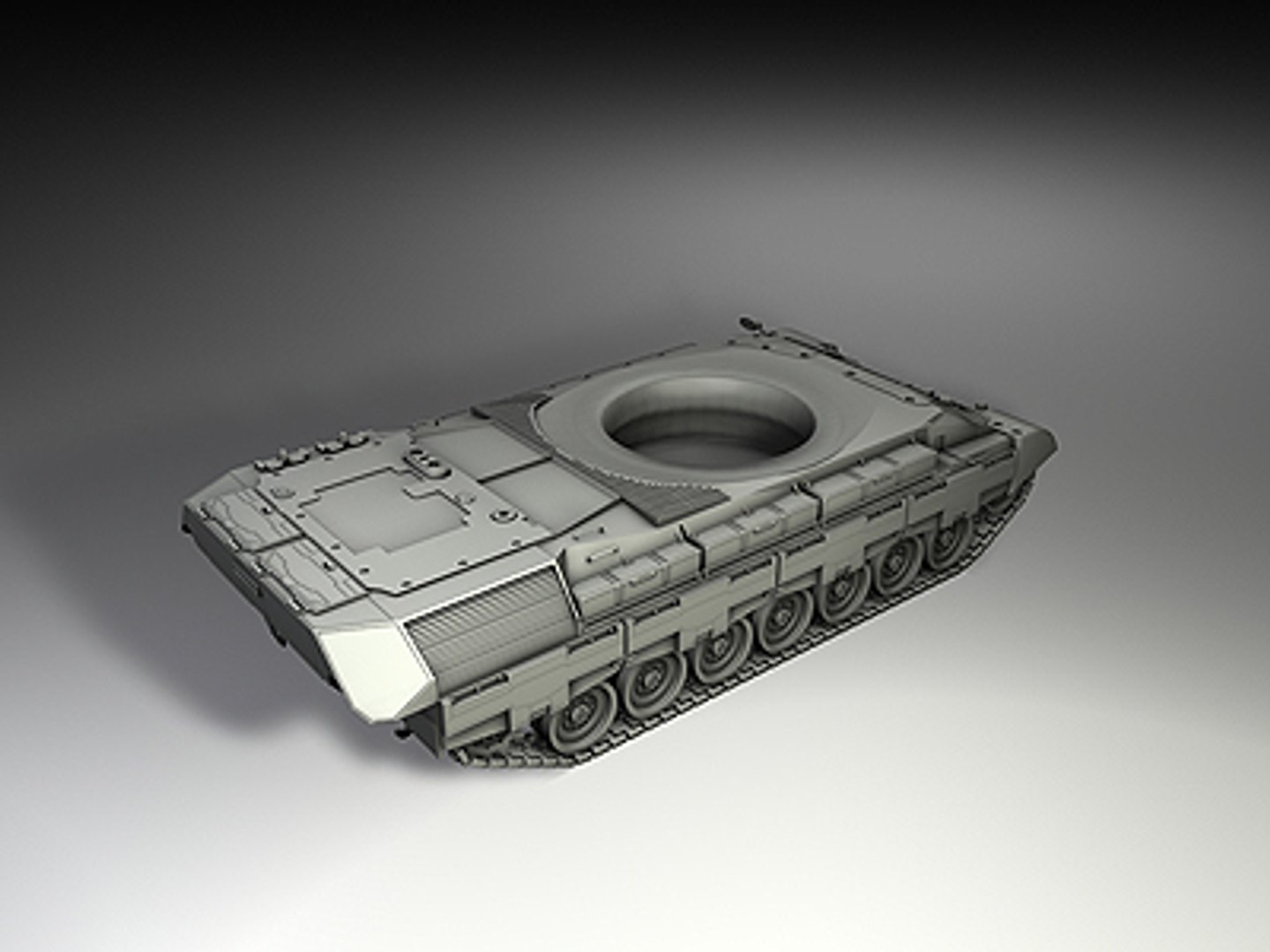 German Tank Gepard 3d Model