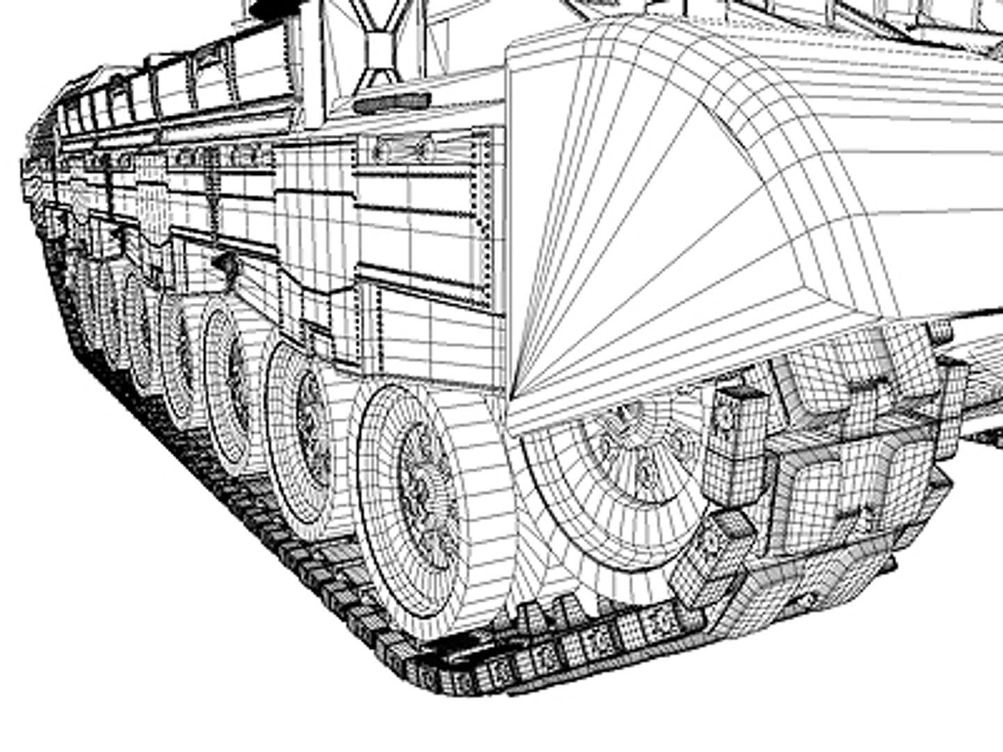 German Tank Gepard 3d Model