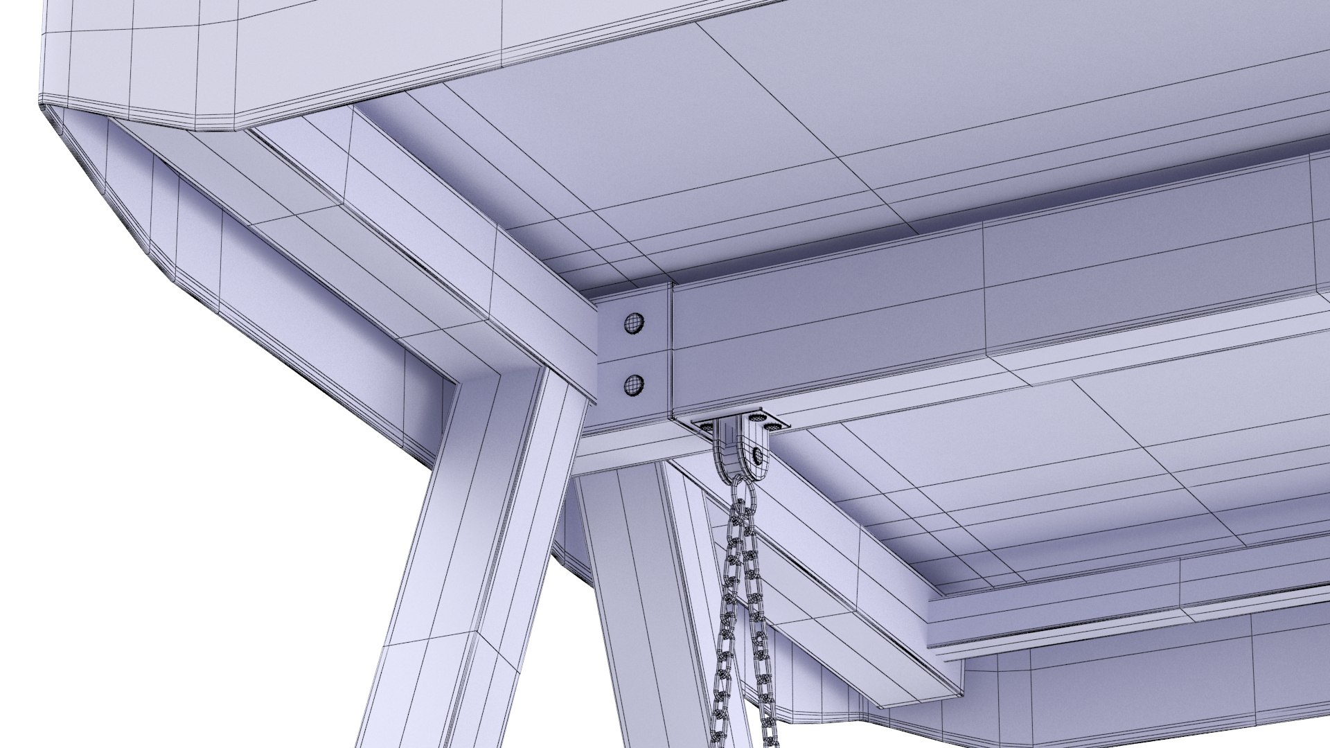 Garden Swing 3D Model - TurboSquid 2142769