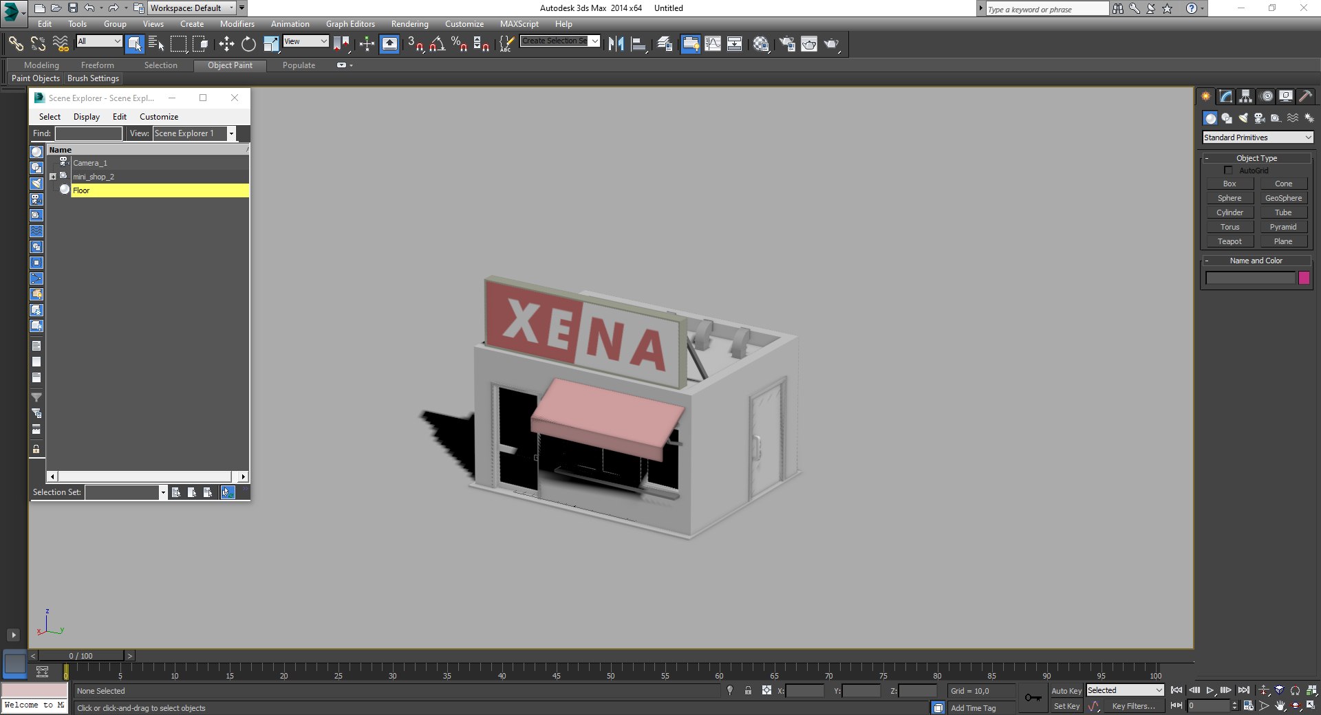 Stylized shop 3D model - TurboSquid 1573678