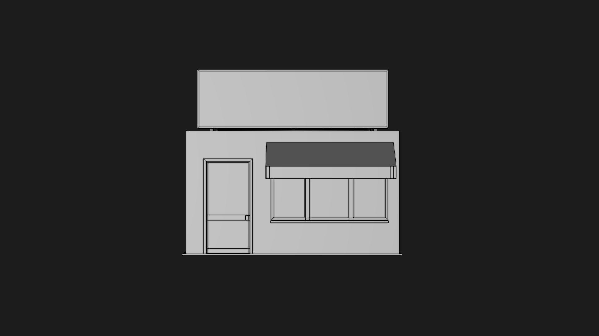 Stylized Shop 3D Model - TurboSquid 1573678