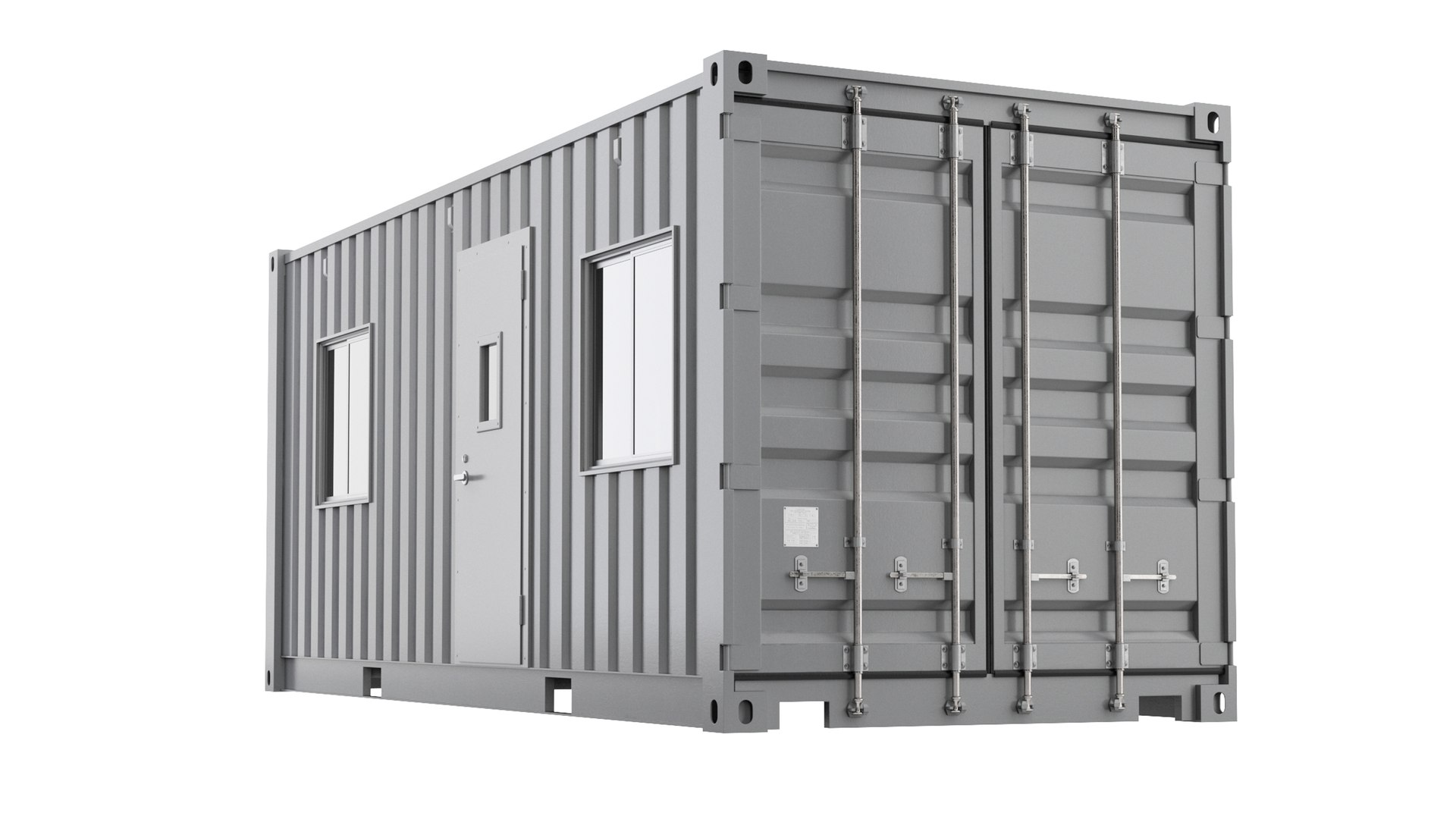 3D Office Container With Interior model - TurboSquid 2017996