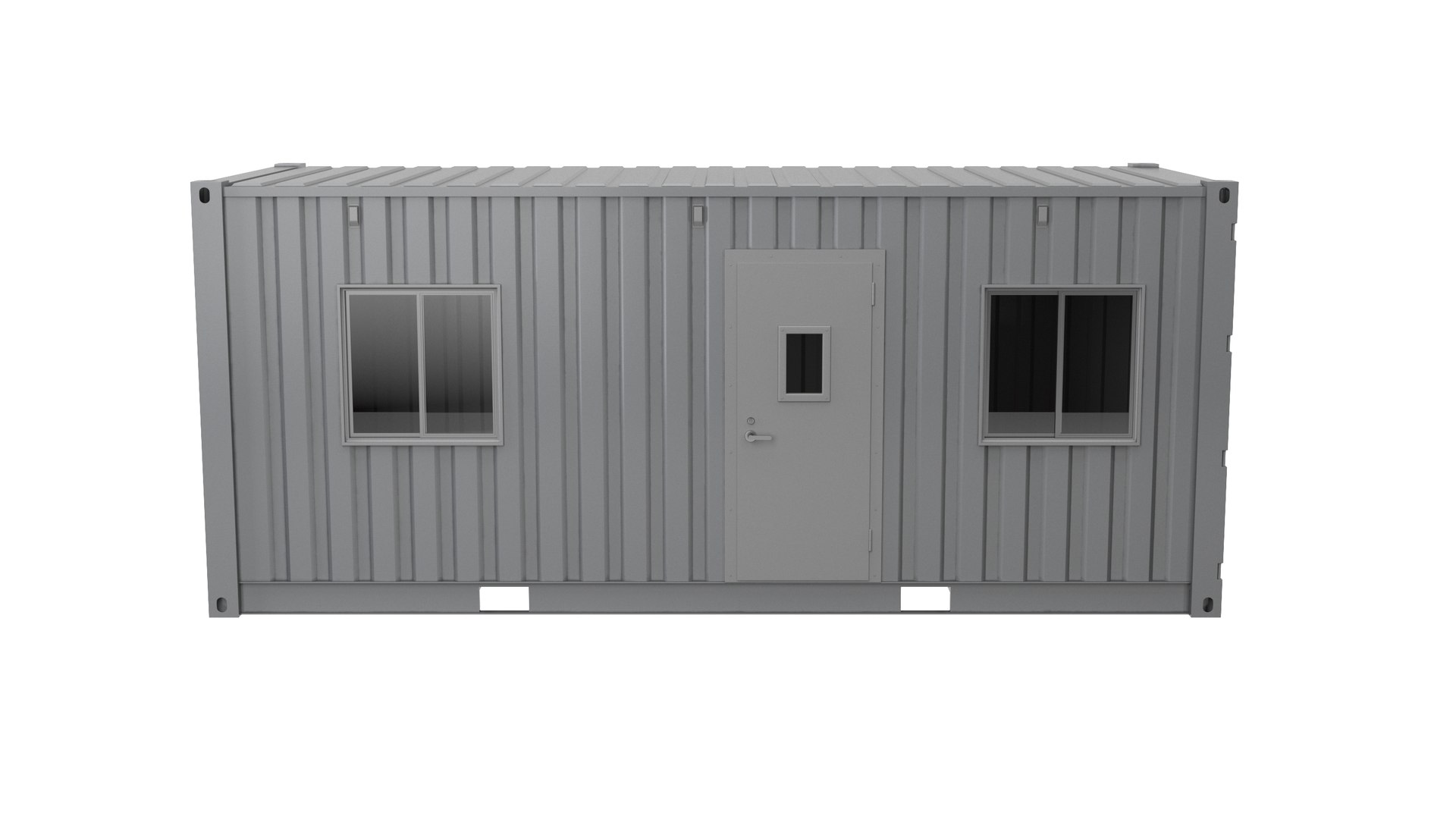 3D Office Container With Interior model - TurboSquid 2017996