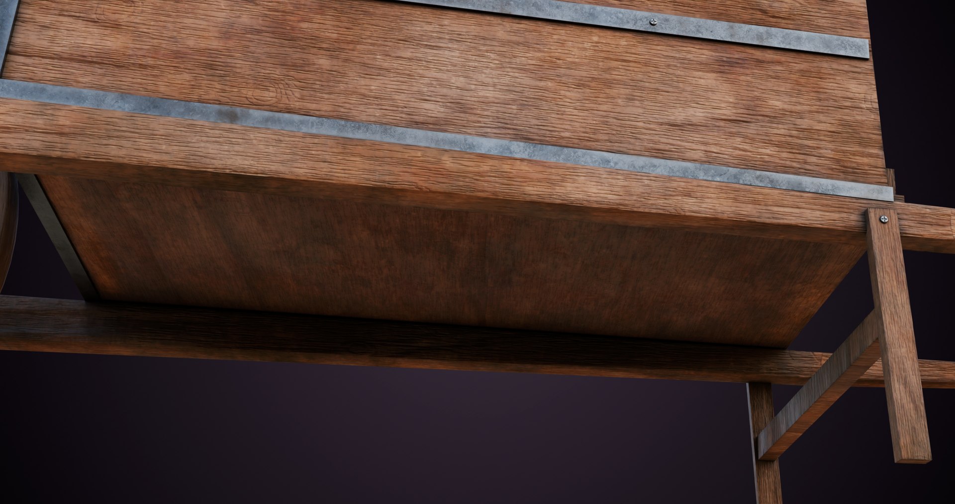 Wooden Cart03 All PBR Unity UE Textures Included 3D model - TurboSquid ...