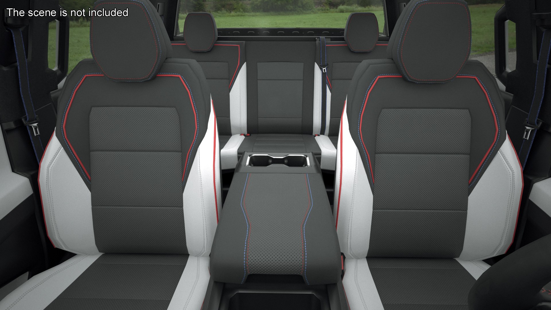 3D Chevrolet Silverado EV Driver Seat Model - TurboSquid 2365047