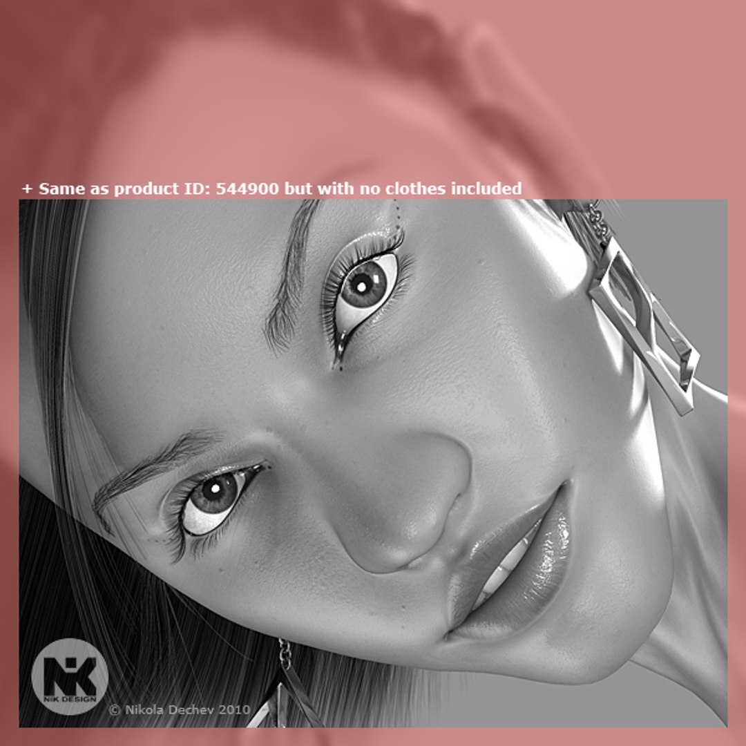 max realistic female nia 2nude