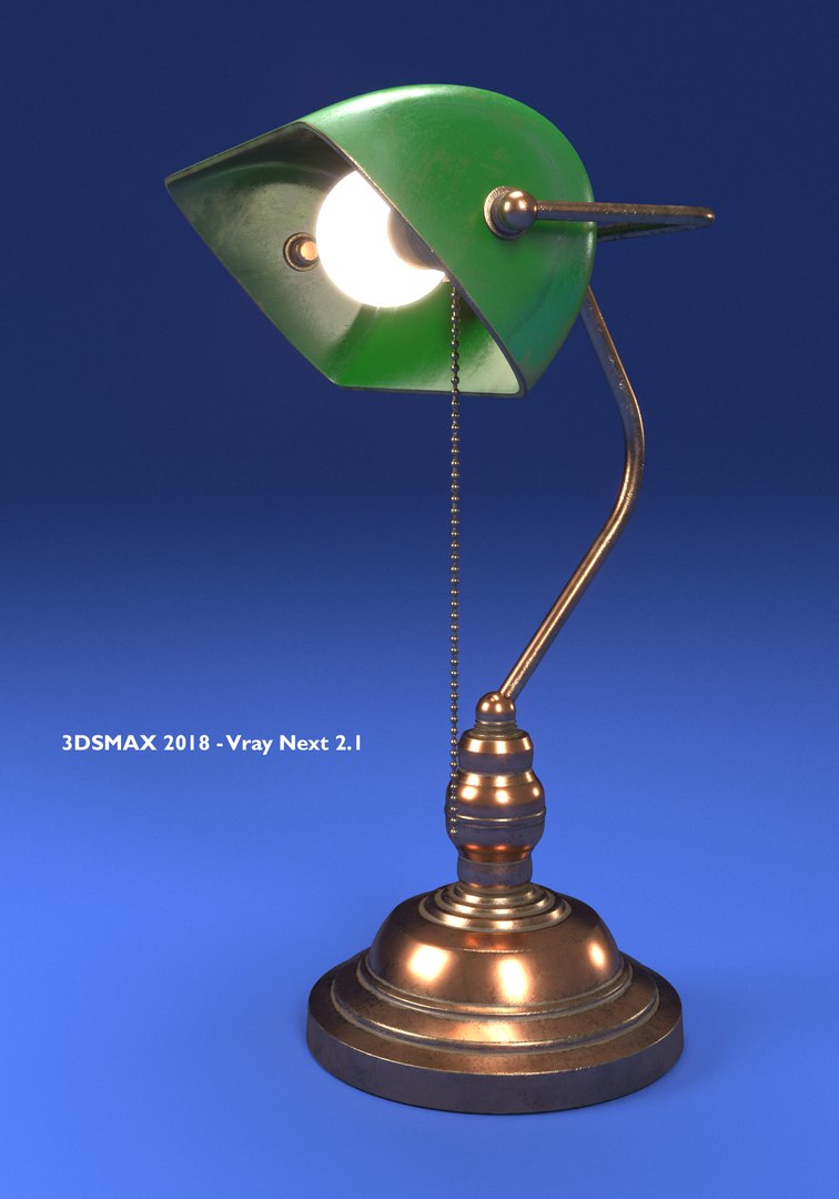 3D Banker Light Model - TurboSquid 1502221