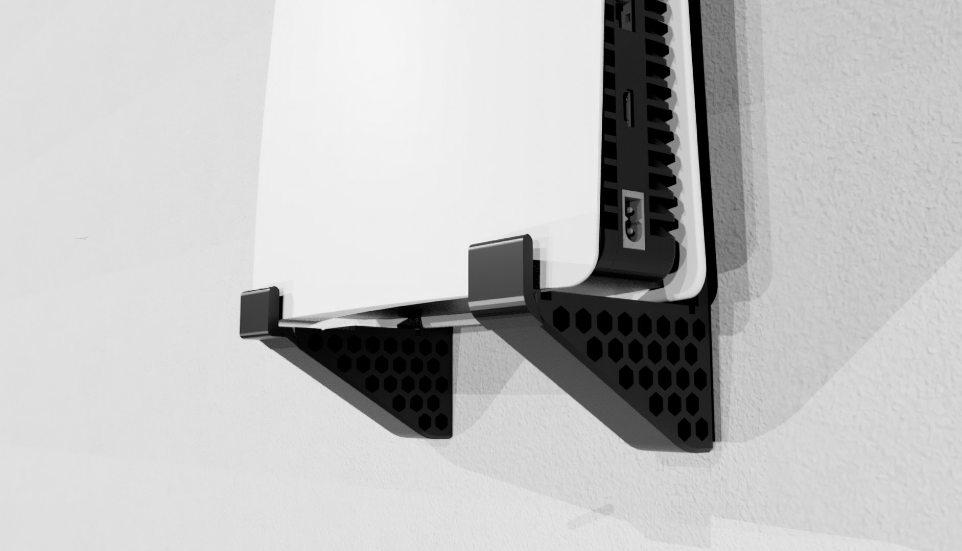 3D Model Playstation 5 Wall Mount 3D Printable - TurboSquid 2287491