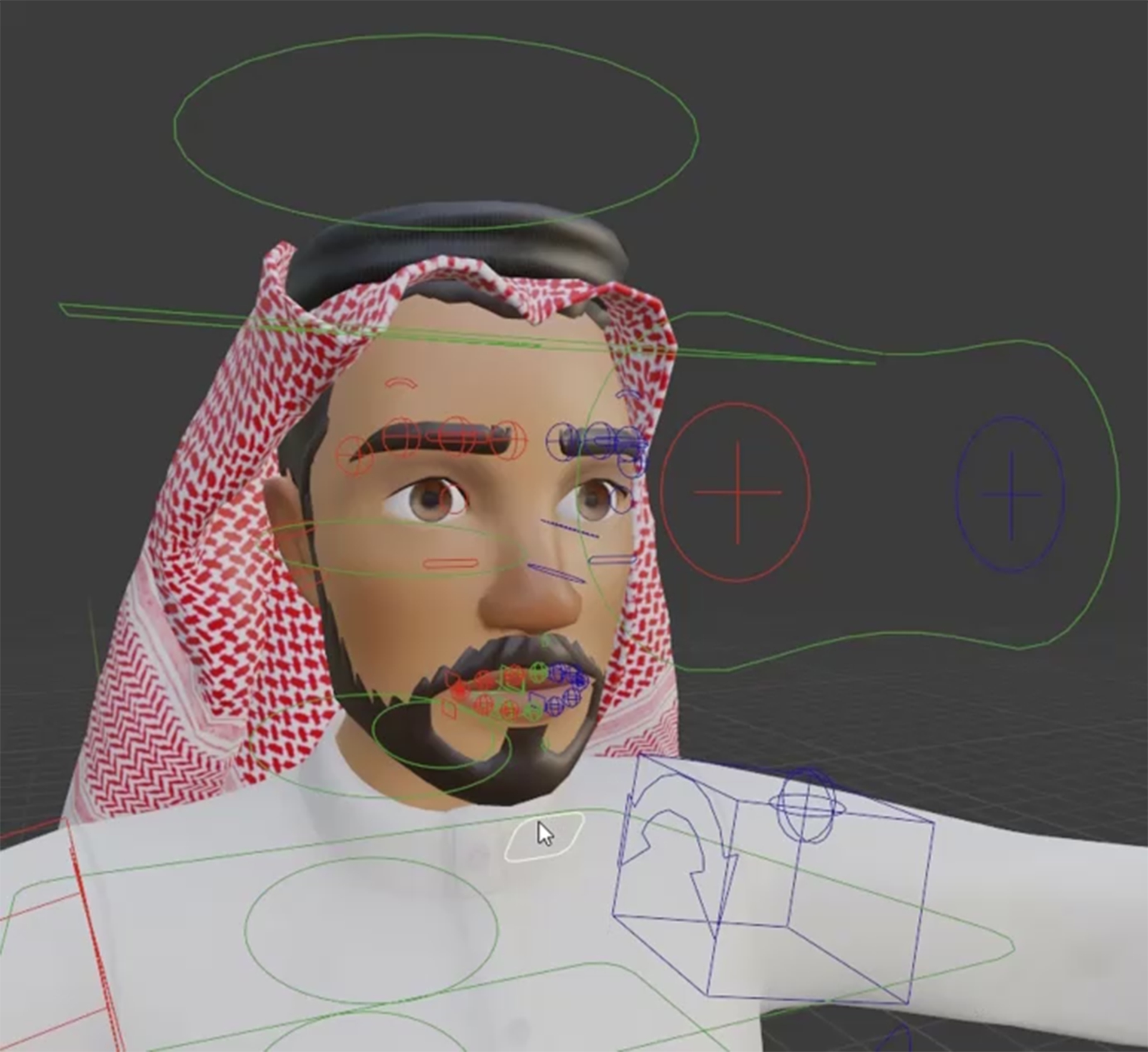 3D Arab Man stylized model - TurboSquid 2041250