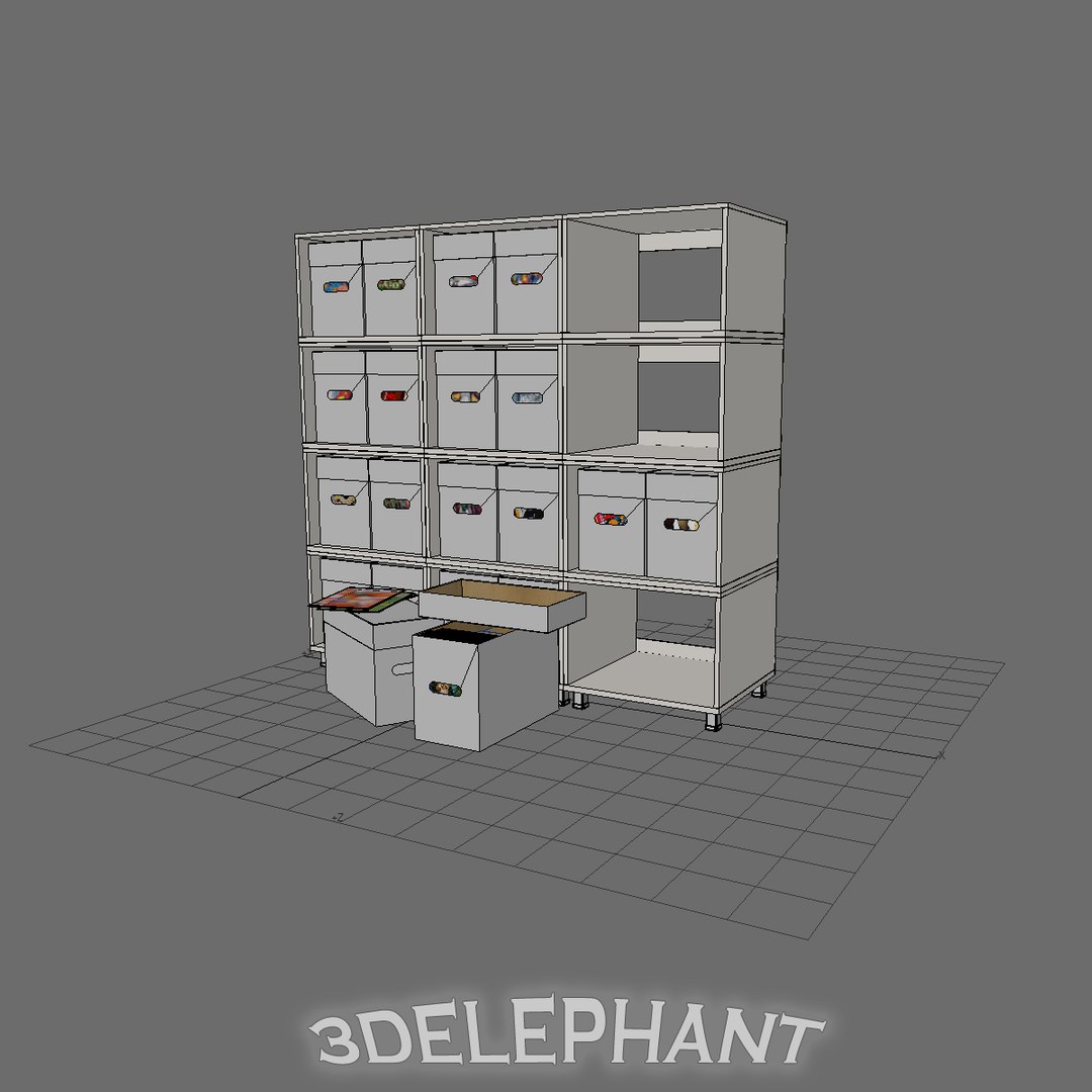 Comic Book Boxes 3D Model - TurboSquid 1195058