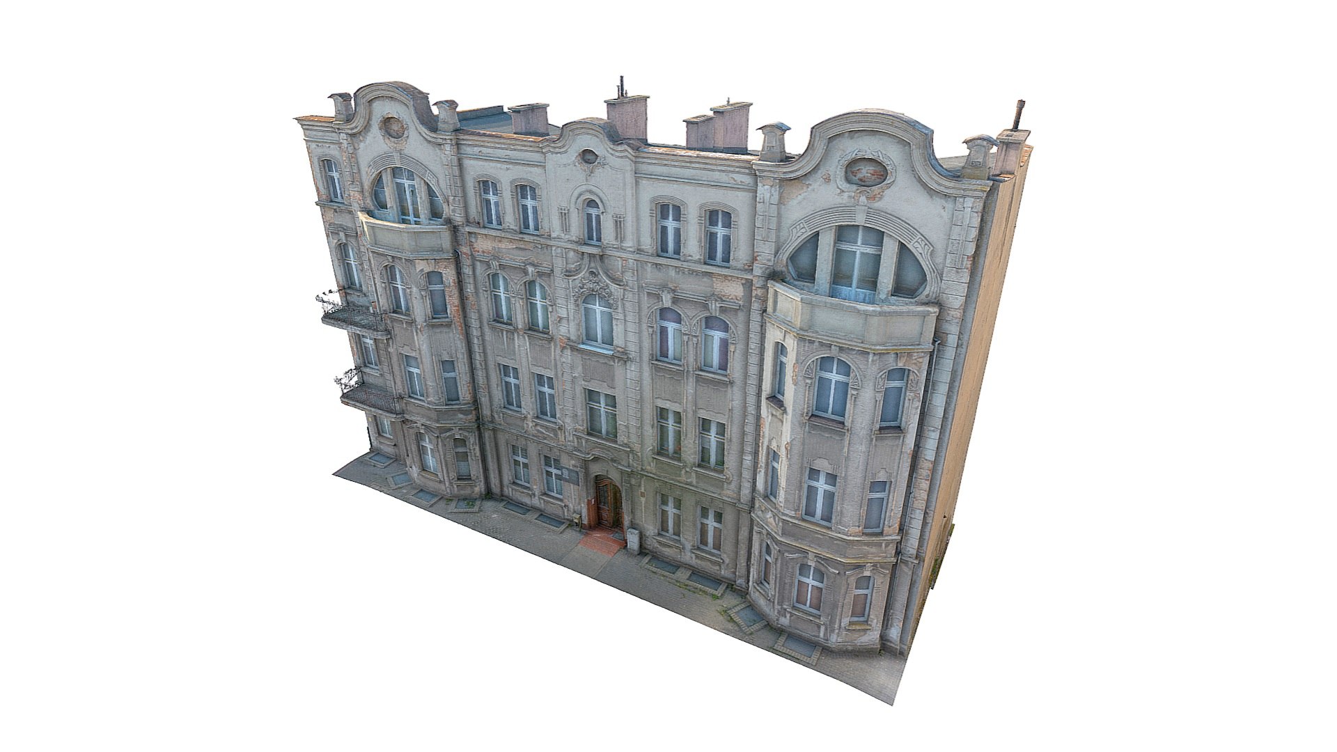 3D XIXth Century Tenement House - TurboSquid 2338757