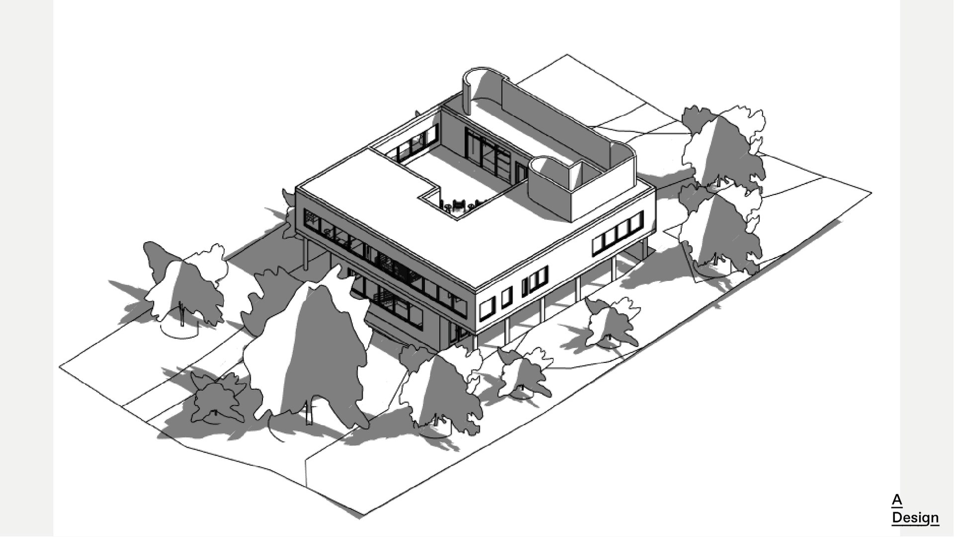 Corb House - Revit 3D Model 3D Model - TurboSquid 2017795