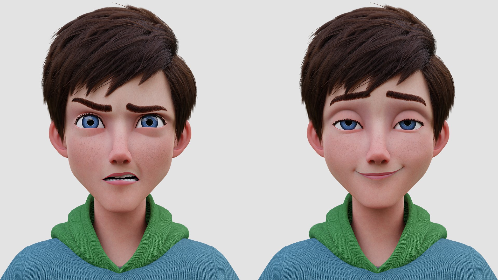 Teen BoyRig 3D Model - TurboSquid 2136157