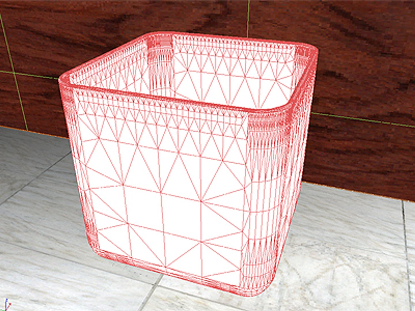 Glass Bowl Hardware Nuts Bolts 3d Model