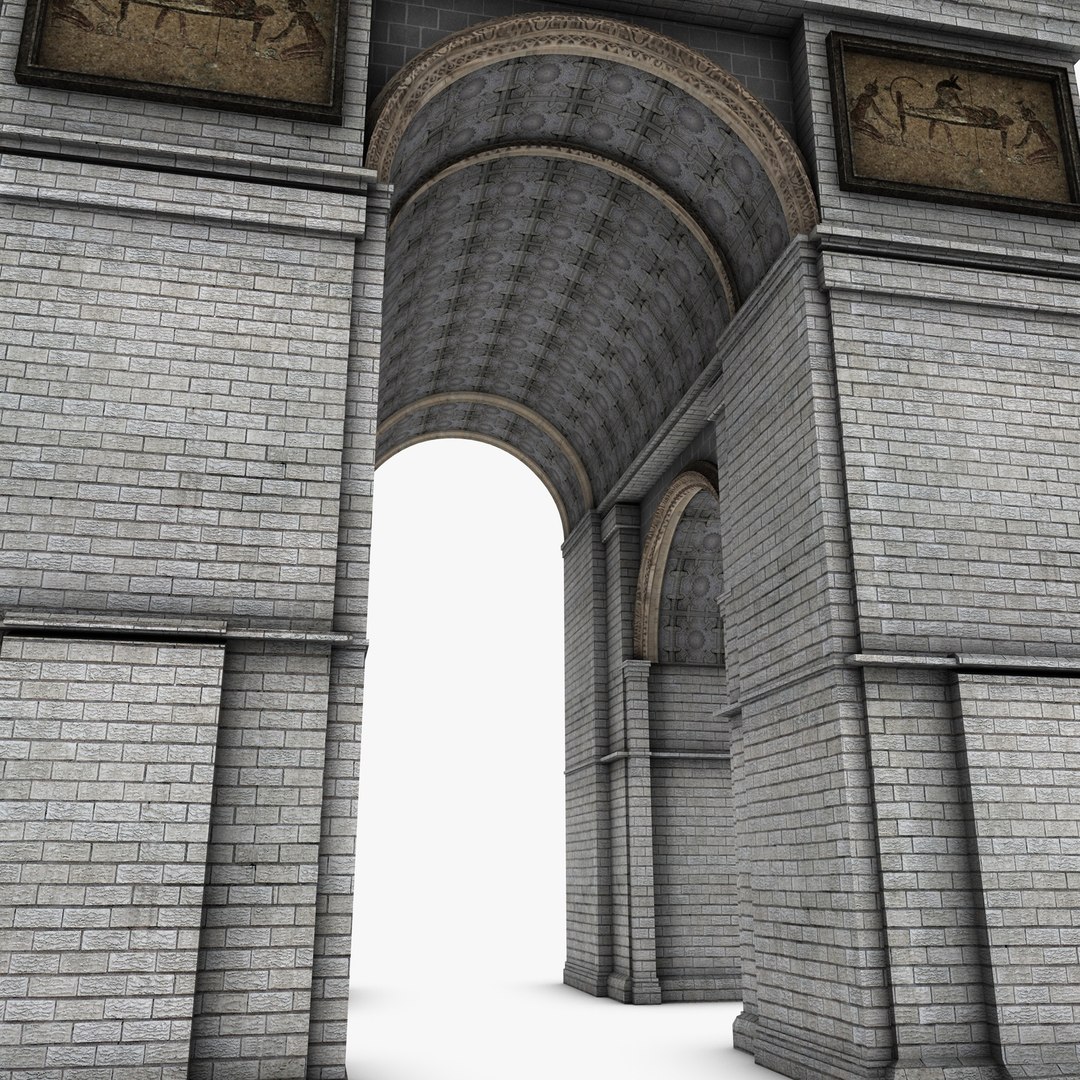 Arc Triomphe Arch 3d Model
