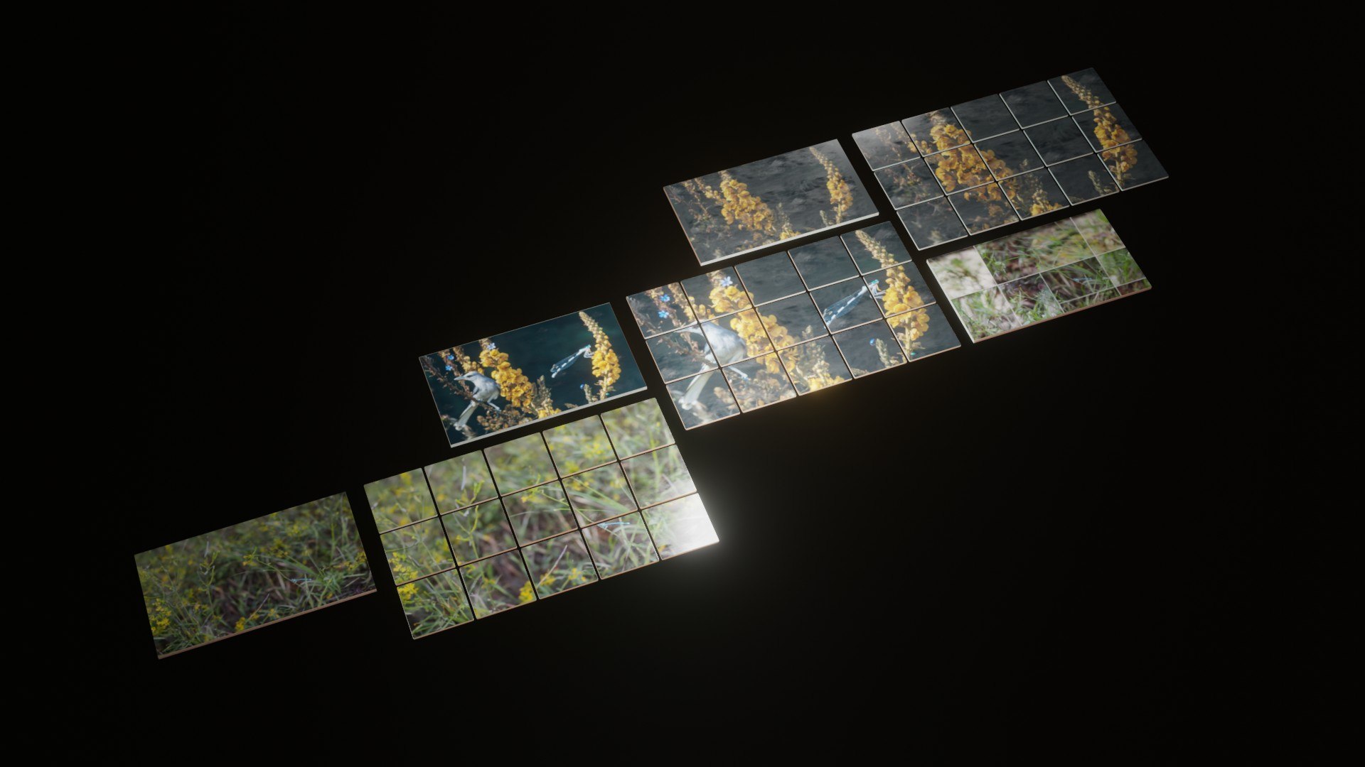 3D Nature Photo Tiles For Modern Kitchens And Bathrooms Frames ...