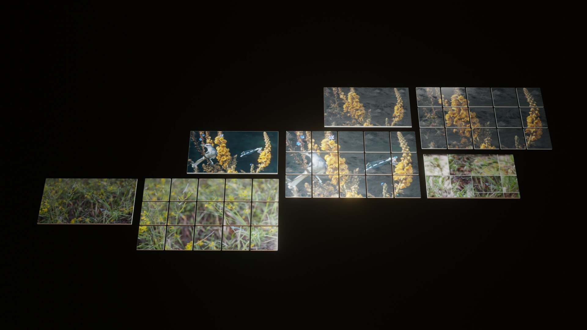 3D Nature Photo Tiles For Modern Kitchens And Bathrooms Frames ...