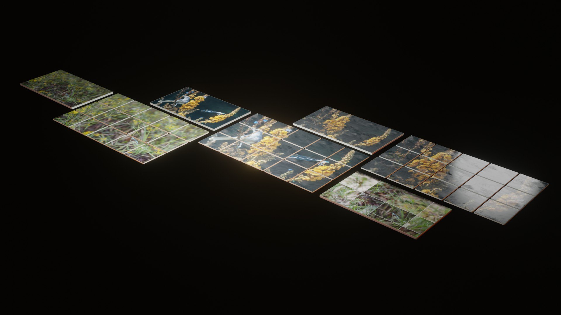 3D Nature Photo Tiles For Modern Kitchens And Bathrooms Frames ...