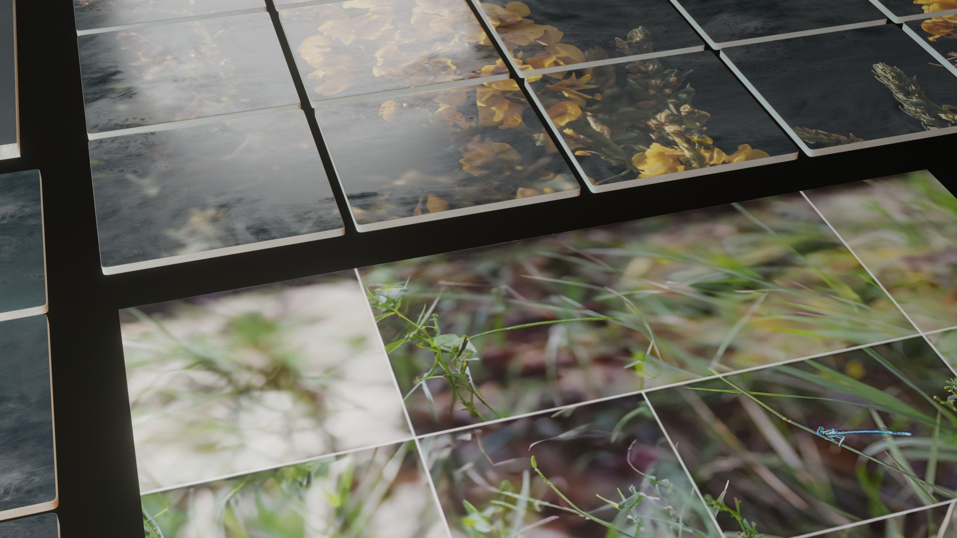 3D Nature Photo Tiles For Modern Kitchens And Bathrooms Frames ...