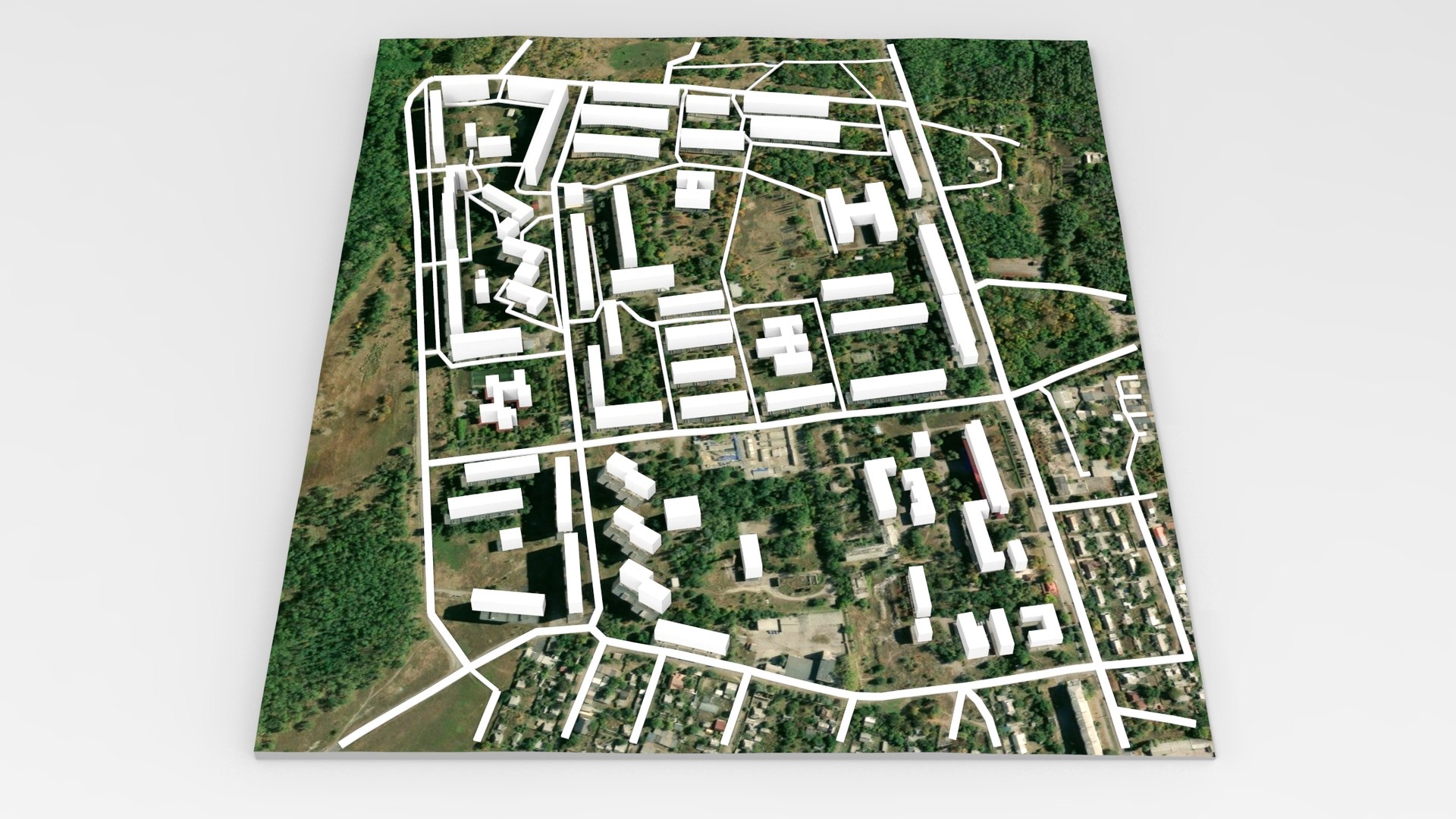 3D Cityscape Toretsk Ukraine - TurboSquid 2375755