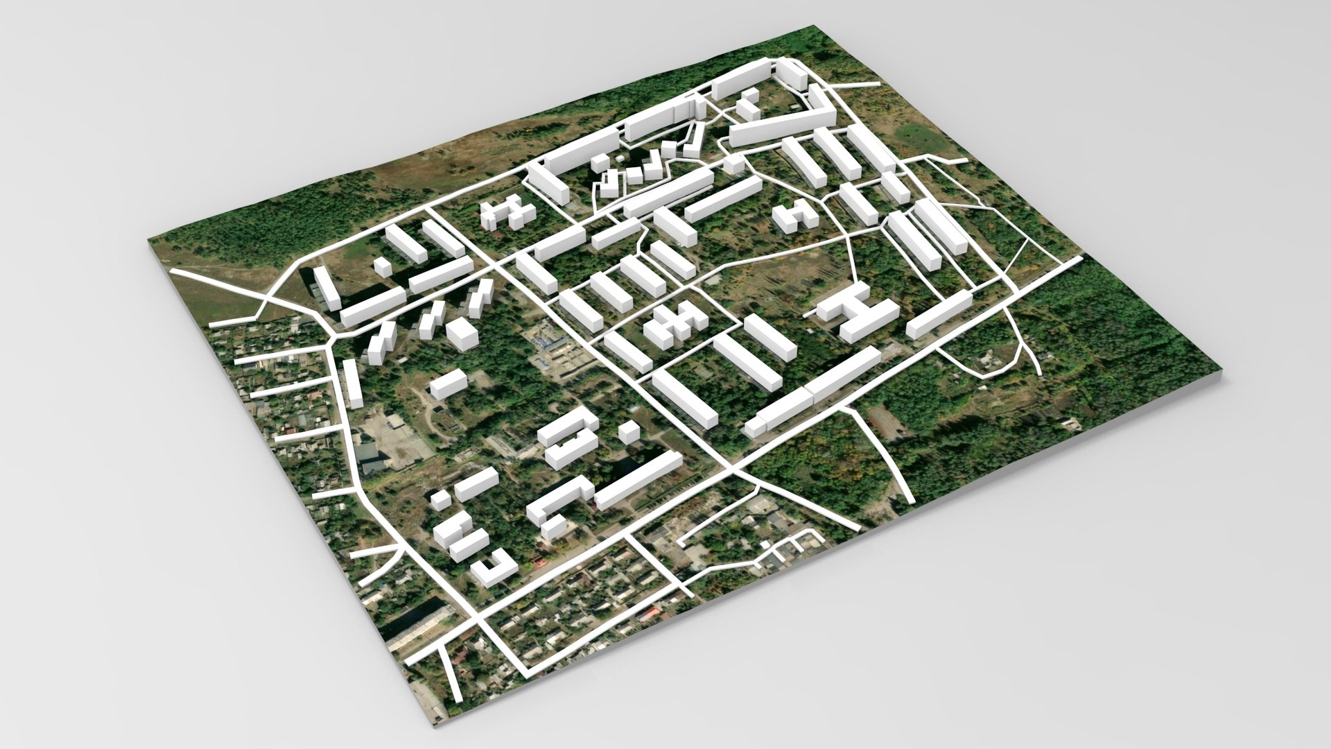 3D Cityscape Toretsk Ukraine - TurboSquid 2375755