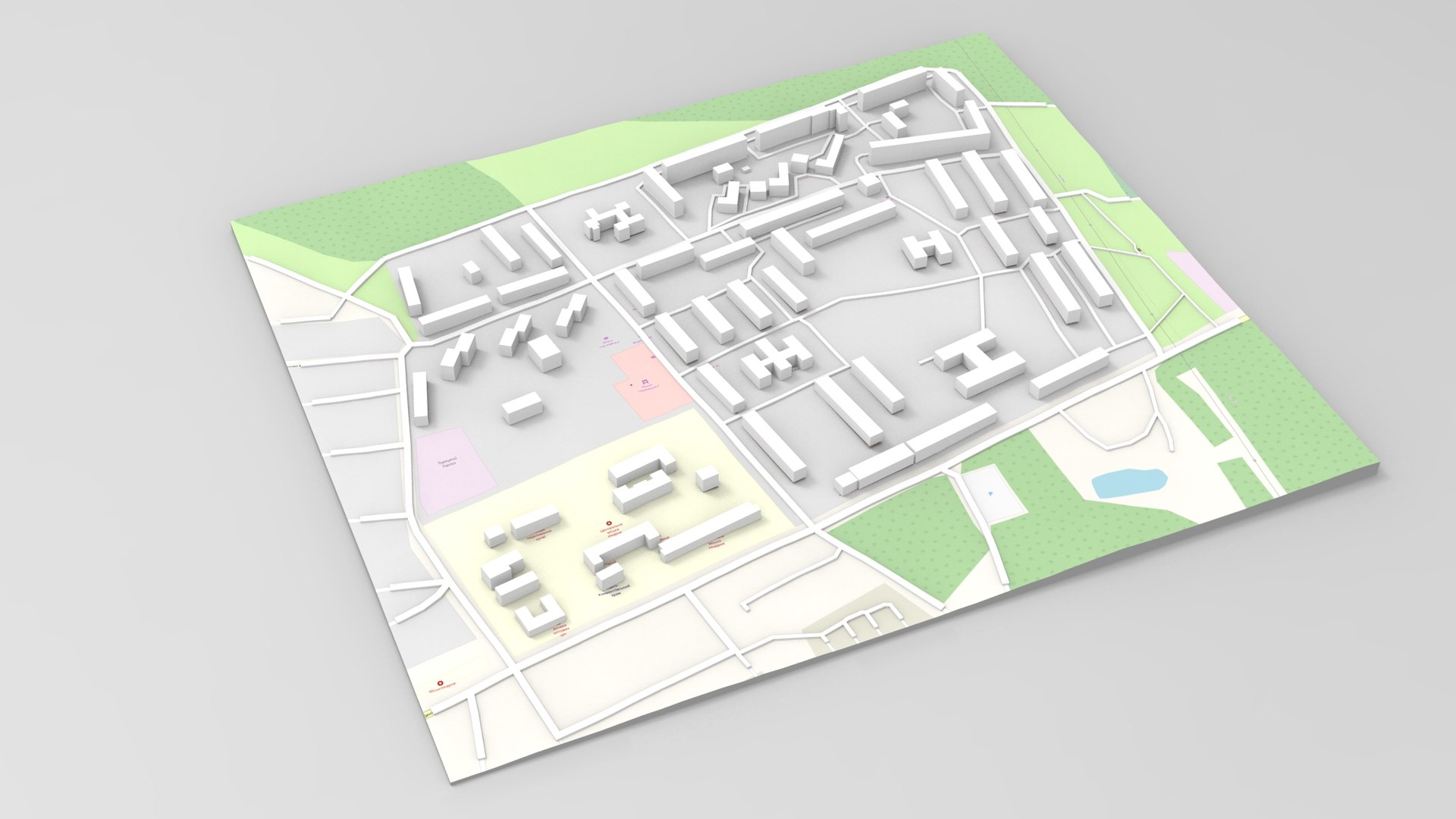 3D Cityscape Toretsk Ukraine - TurboSquid 2375755