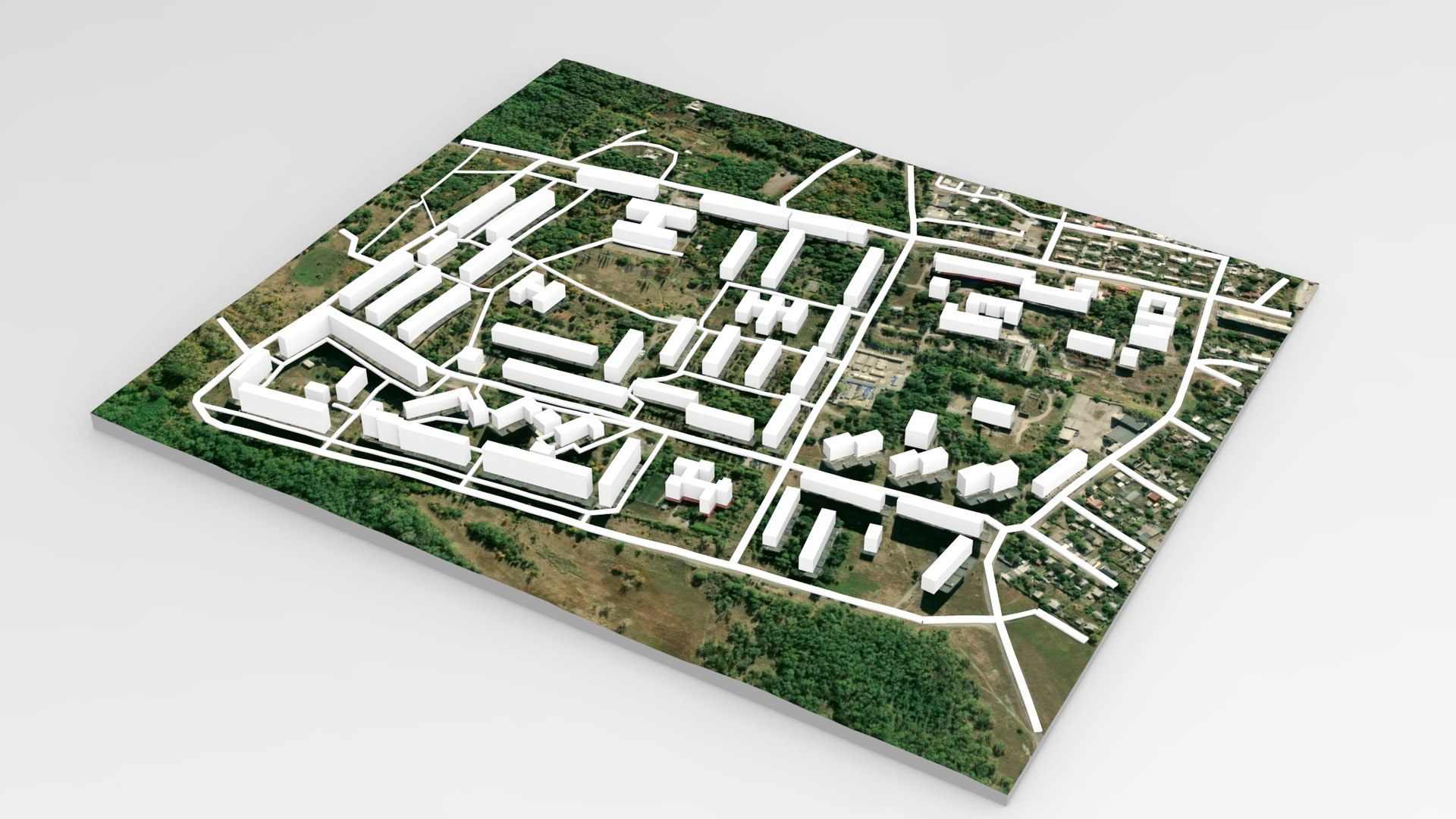 3D Cityscape Toretsk Ukraine - TurboSquid 2375755