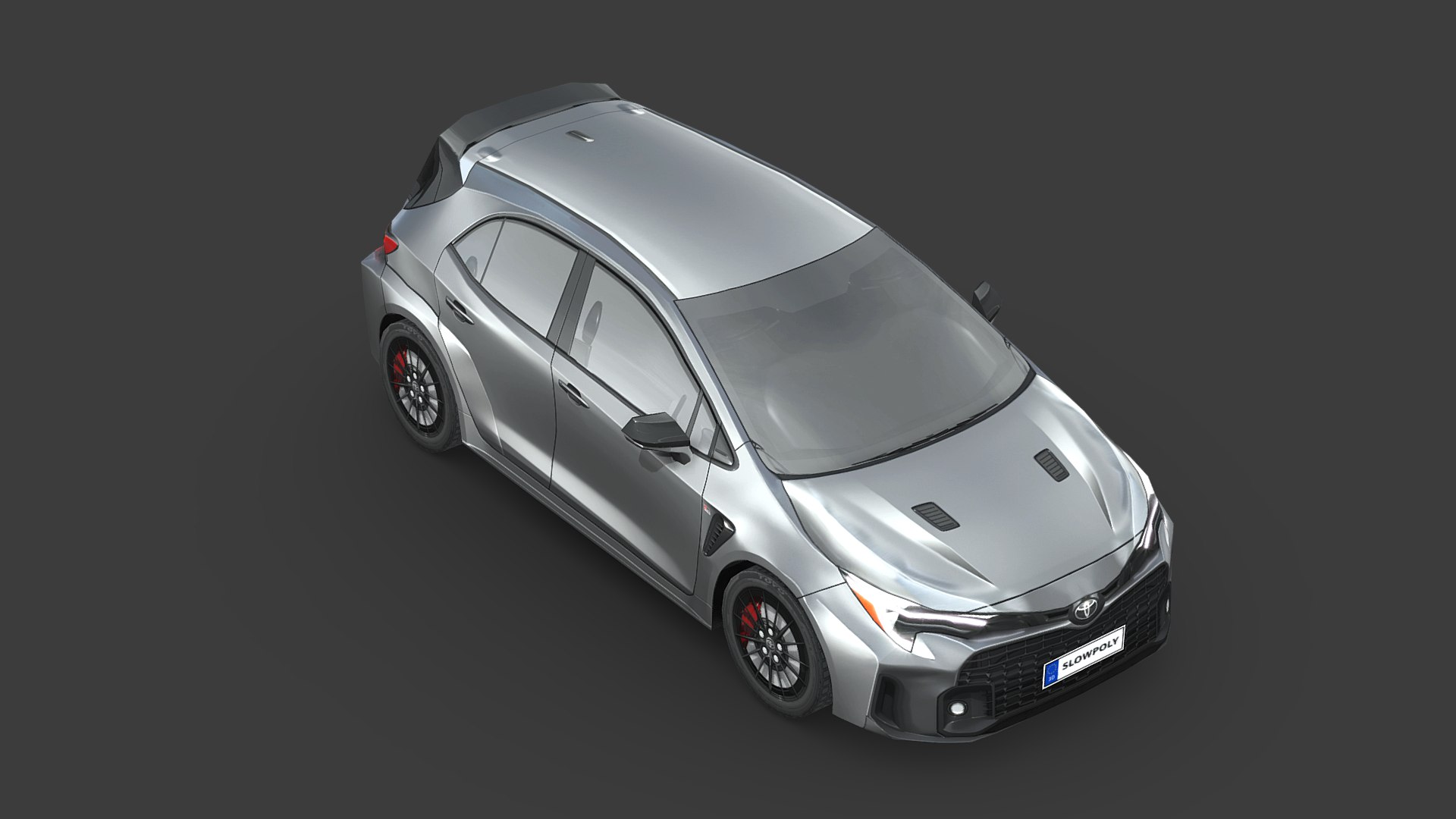 3D Toyota GR Corolla - TurboSquid 2233874