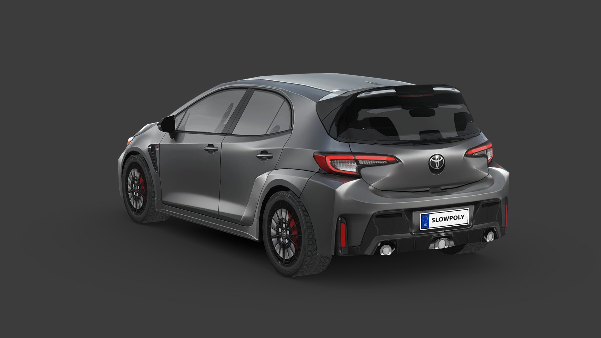 3D Toyota GR Corolla - TurboSquid 2233874