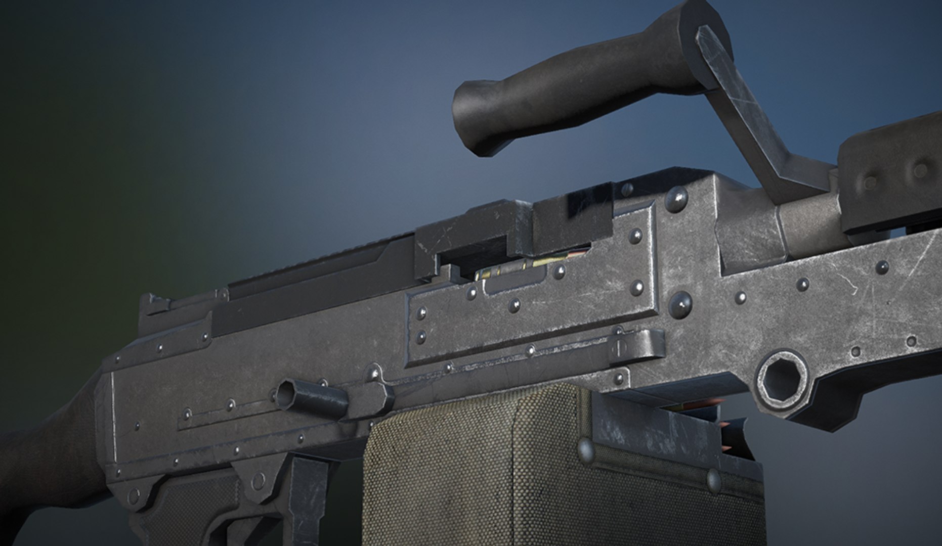 3d M240b Bullet