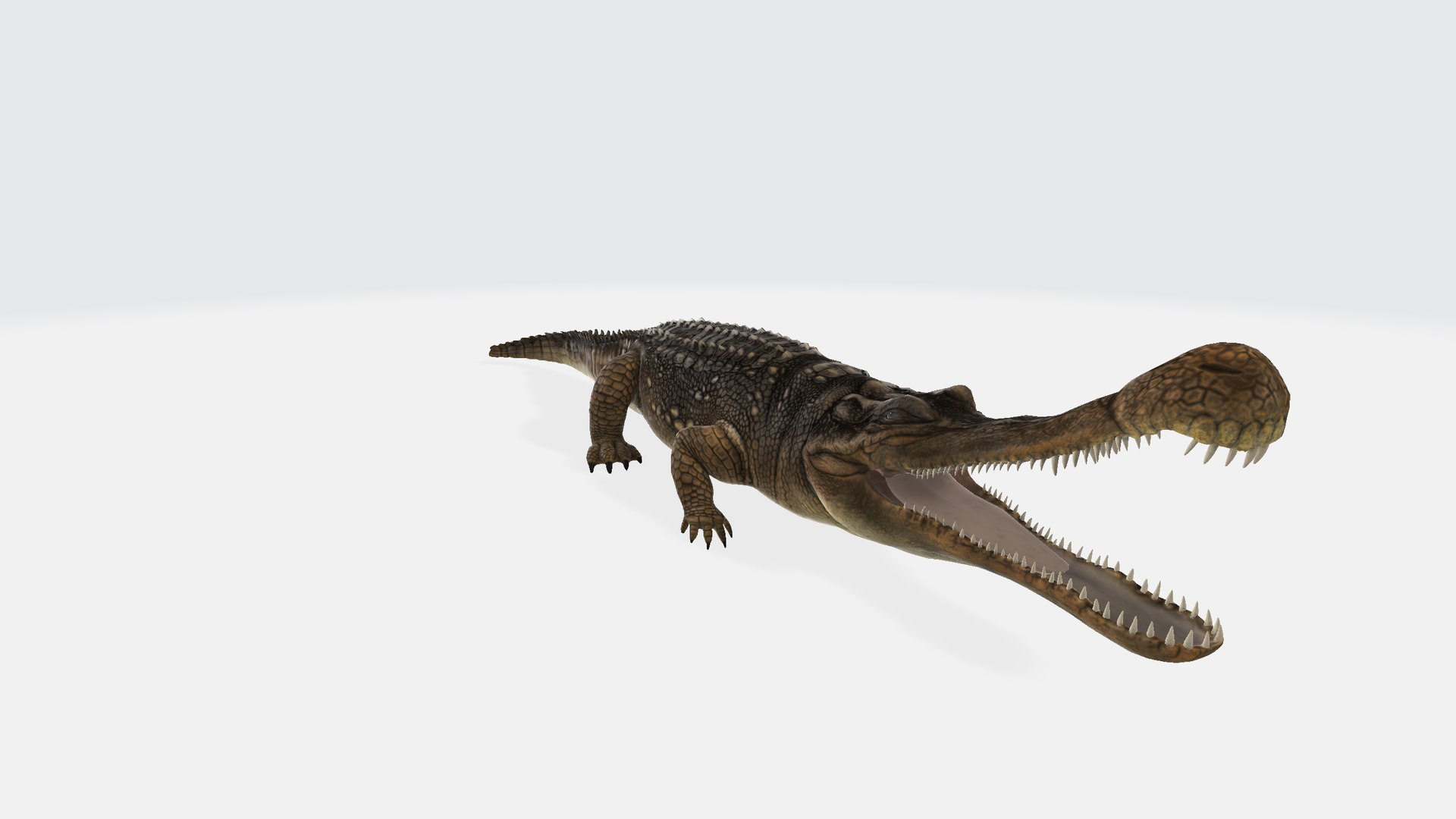 3D Sarcosuchus Model - TurboSquid 2346278