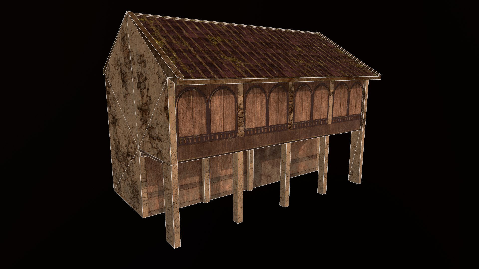 3D Structure Western - TurboSquid 1674377