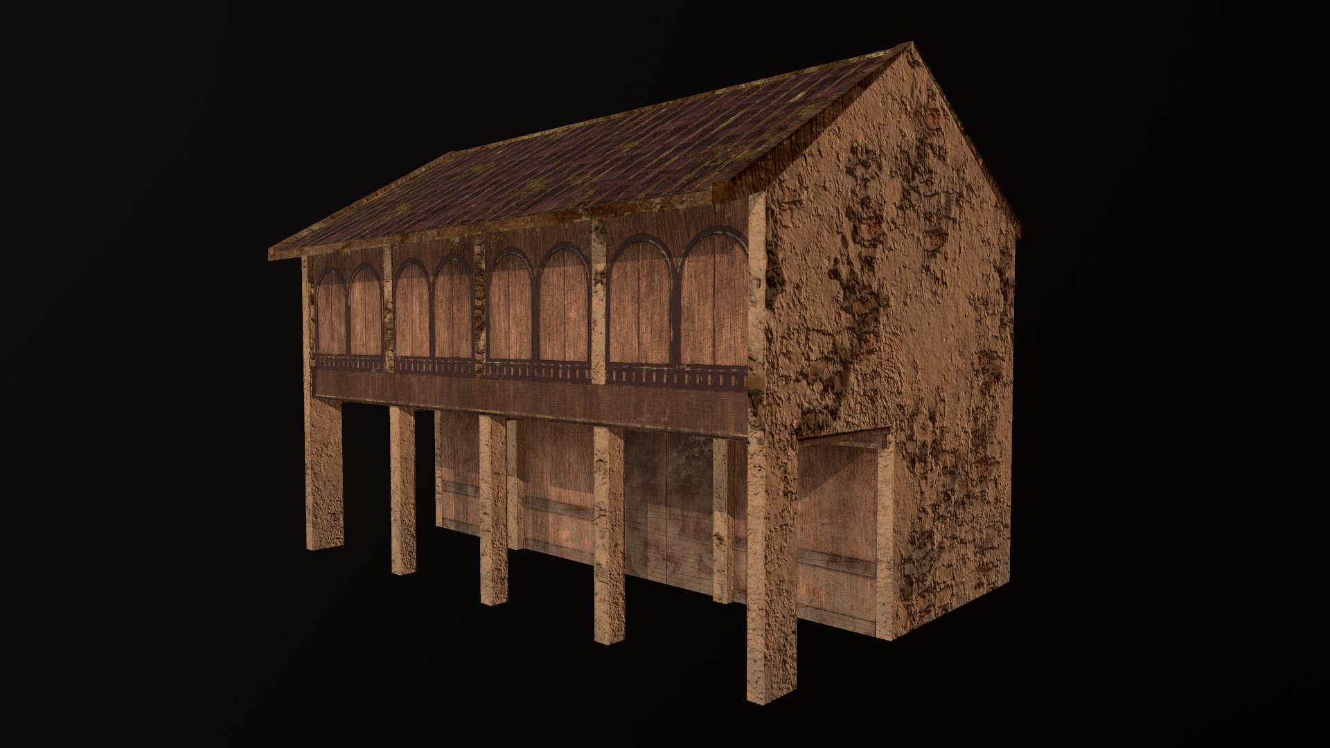 3D Structure Western - TurboSquid 1674377