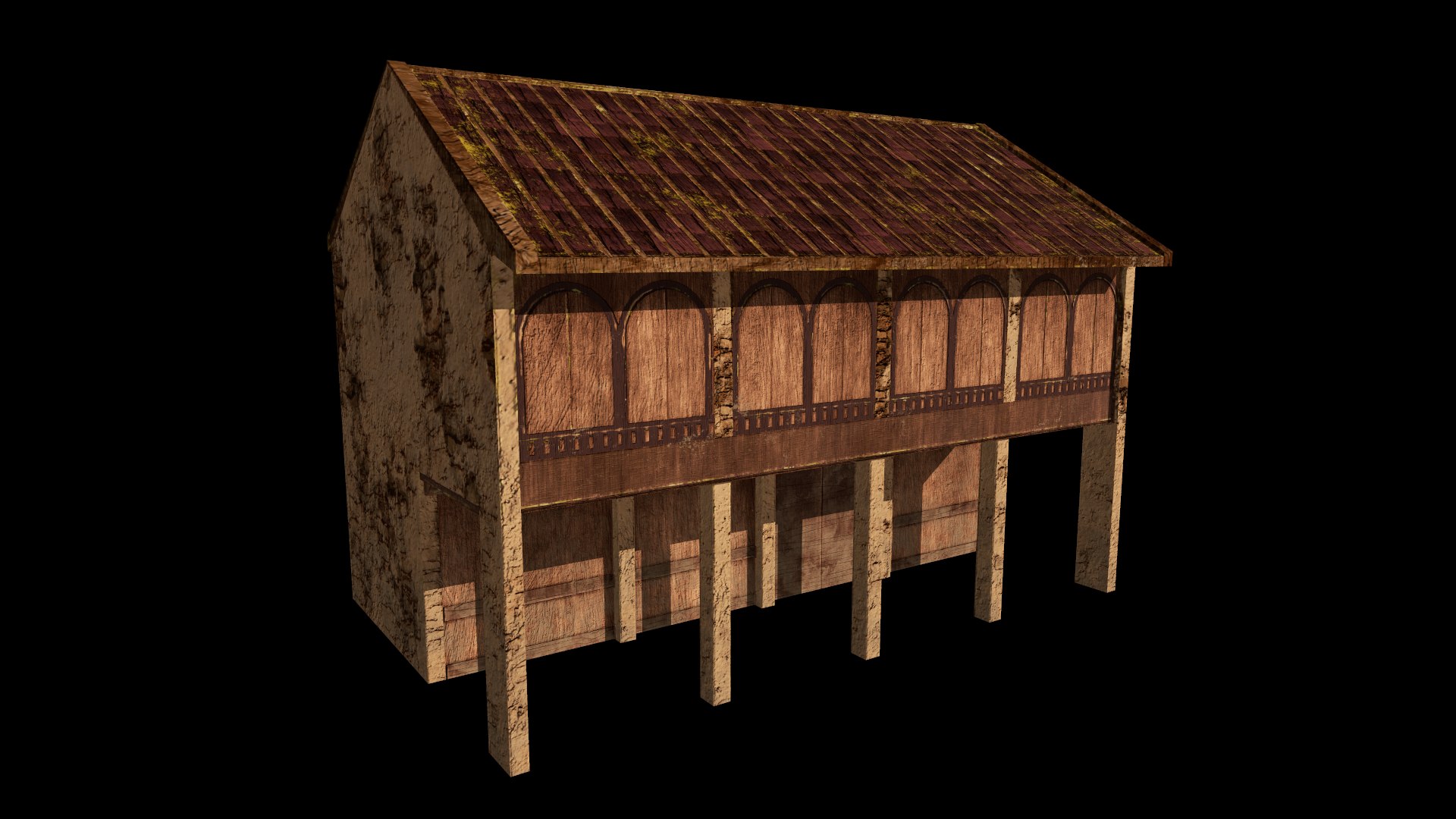 3D Structure Western - TurboSquid 1674377