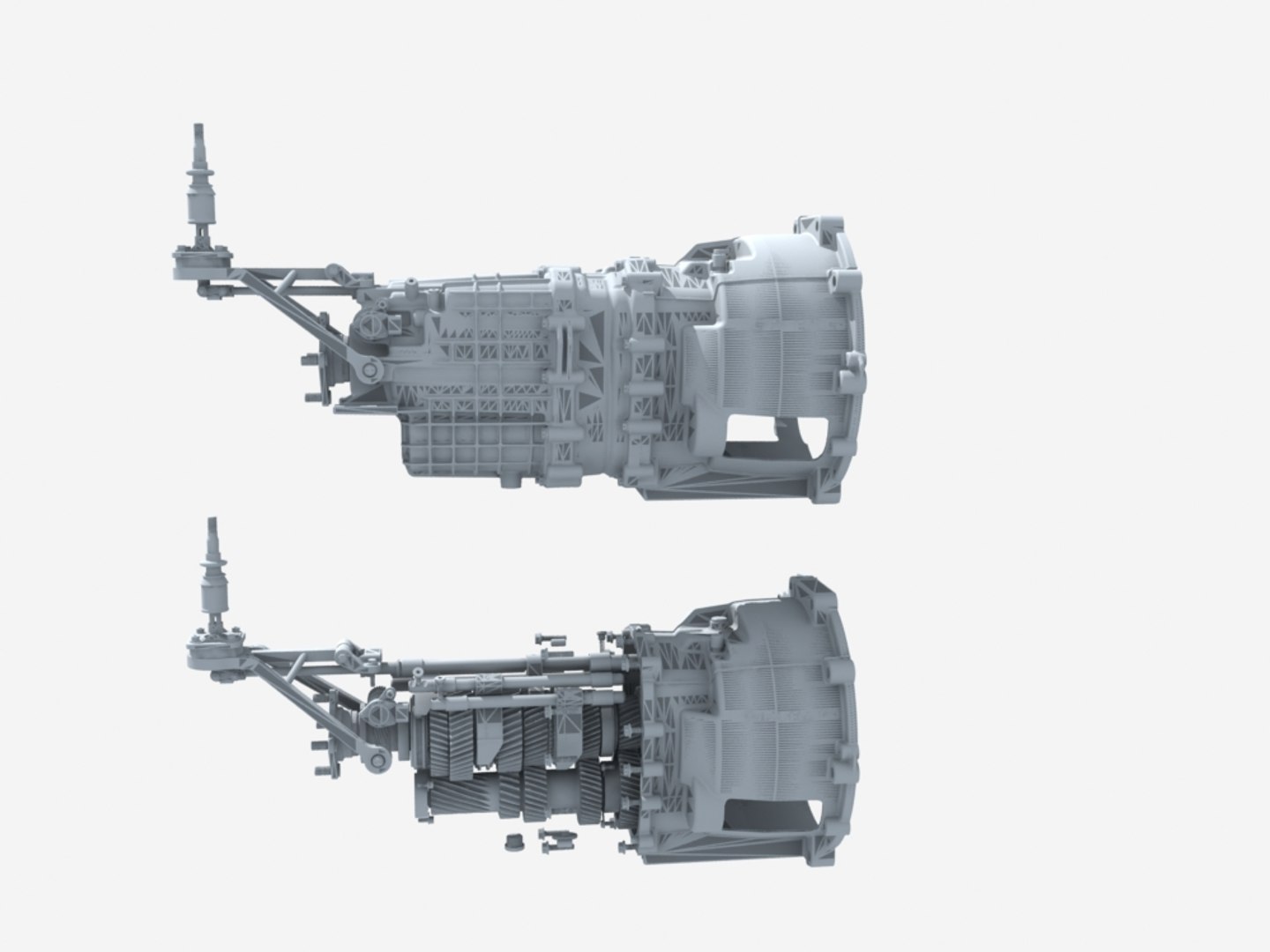 3D Gearbox Model - TurboSquid 1587436