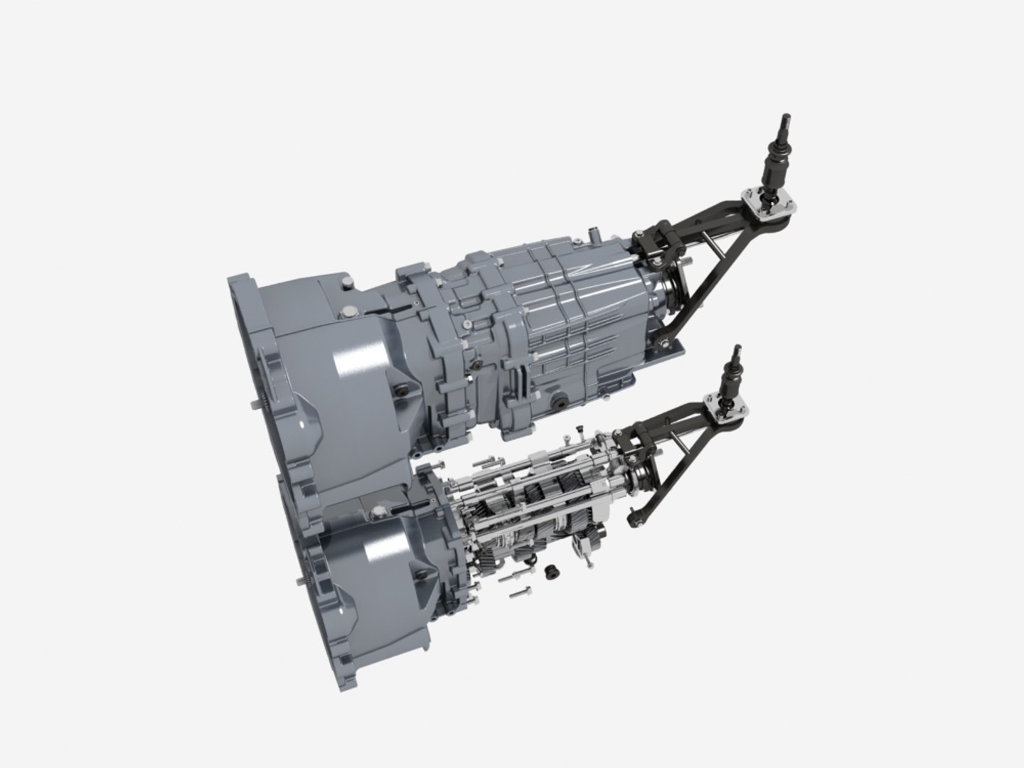 3D Gearbox Model - TurboSquid 1587436