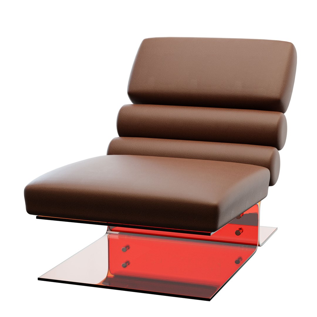 Lounge chair 3D model - TurboSquid 2181301