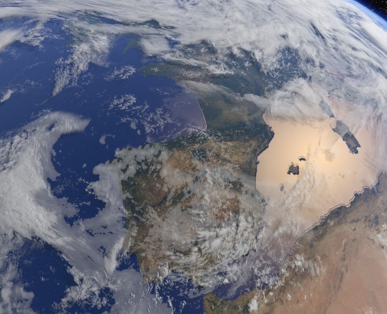 Earth Sun Land 3D Model - TurboSquid 1260747