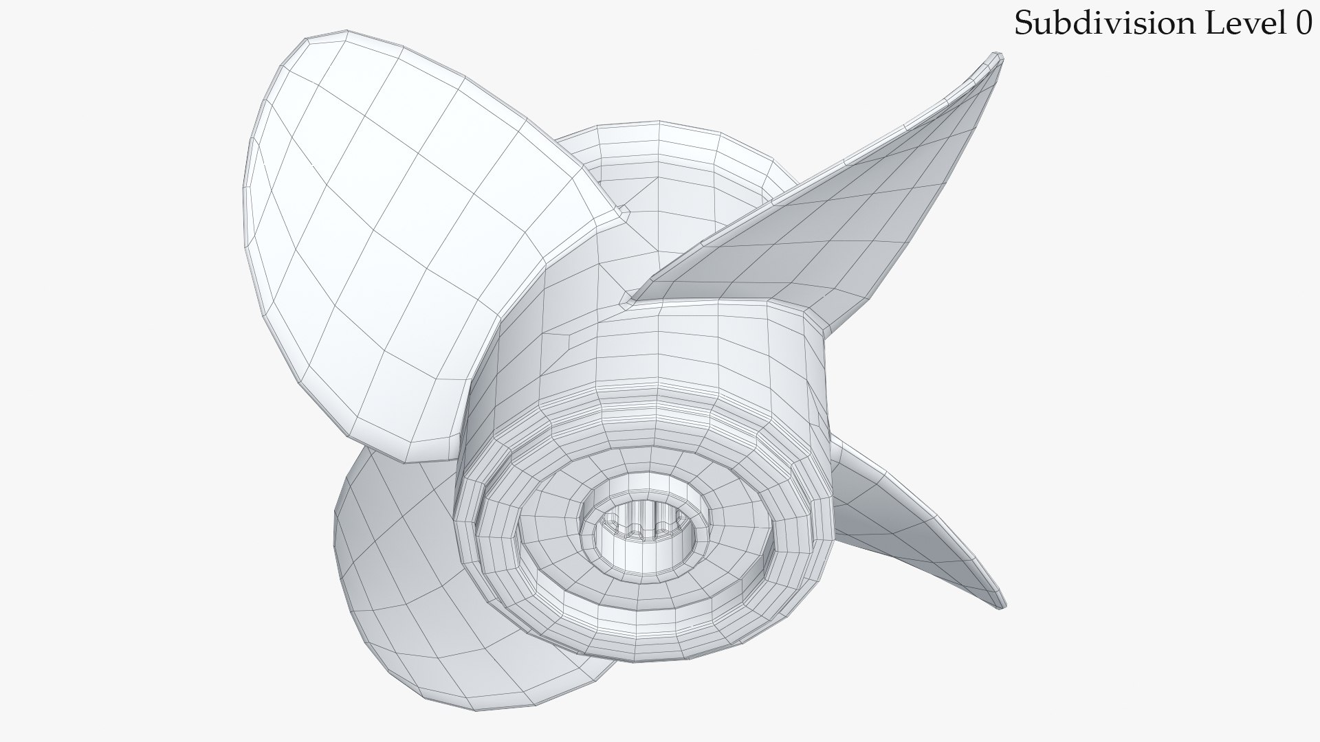 Boat Propeller Black 3D Model - TurboSquid 1713416