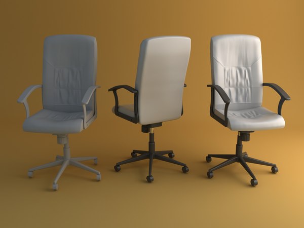 3d model office chairs