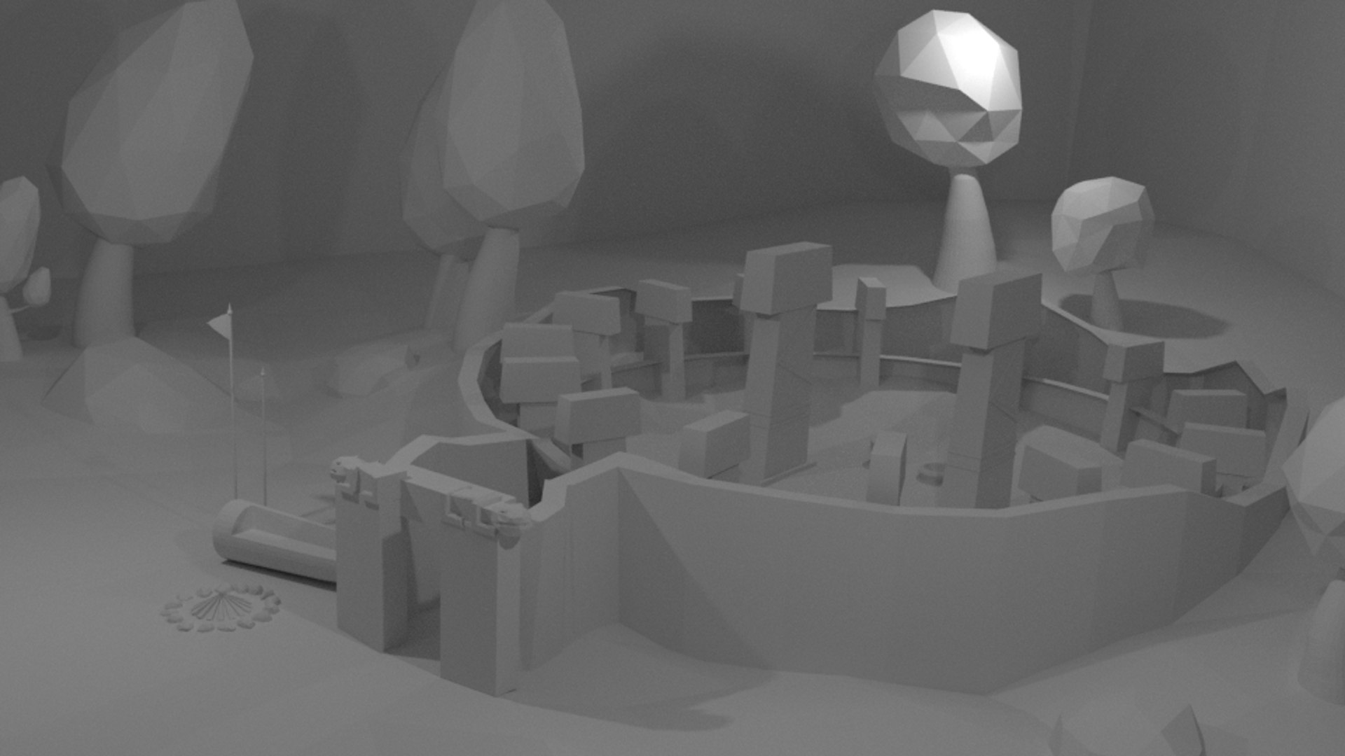 Temple Pre-historic Bc 3D - TurboSquid 1218501