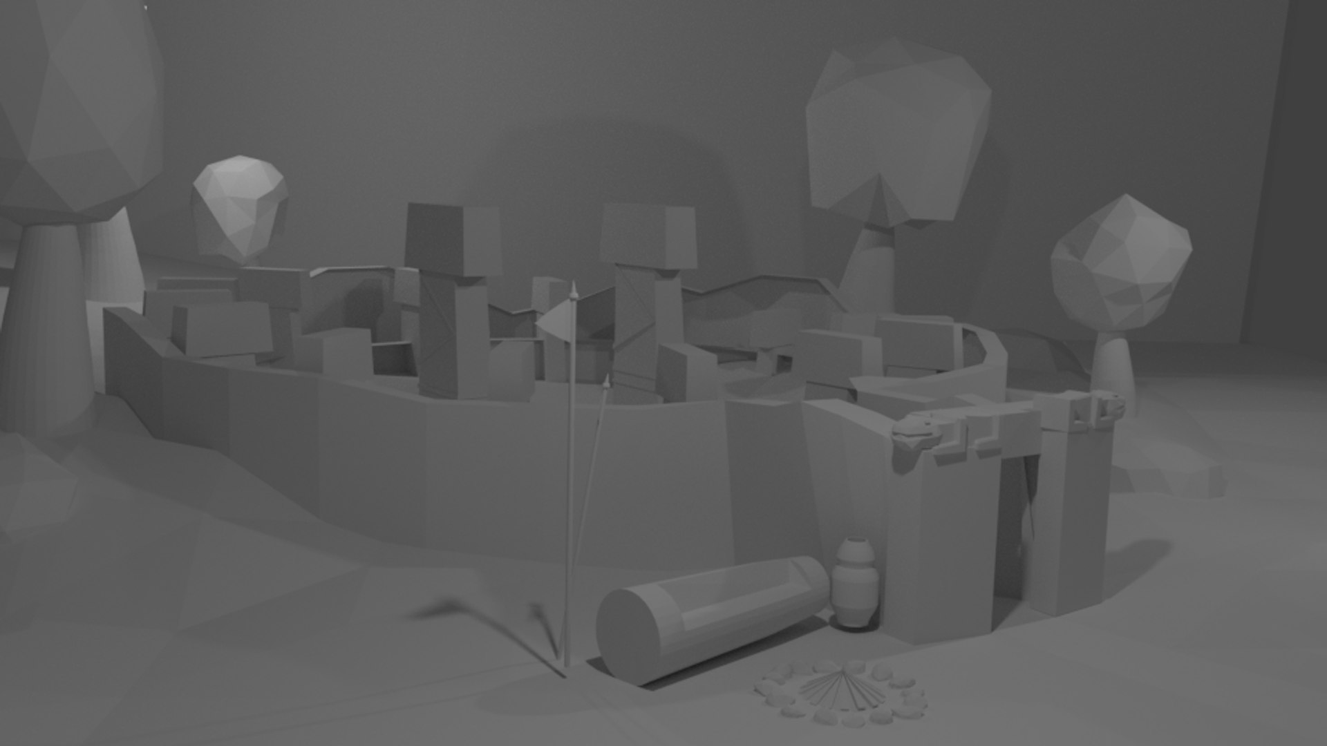 Temple Pre-historic Bc 3D - TurboSquid 1218501