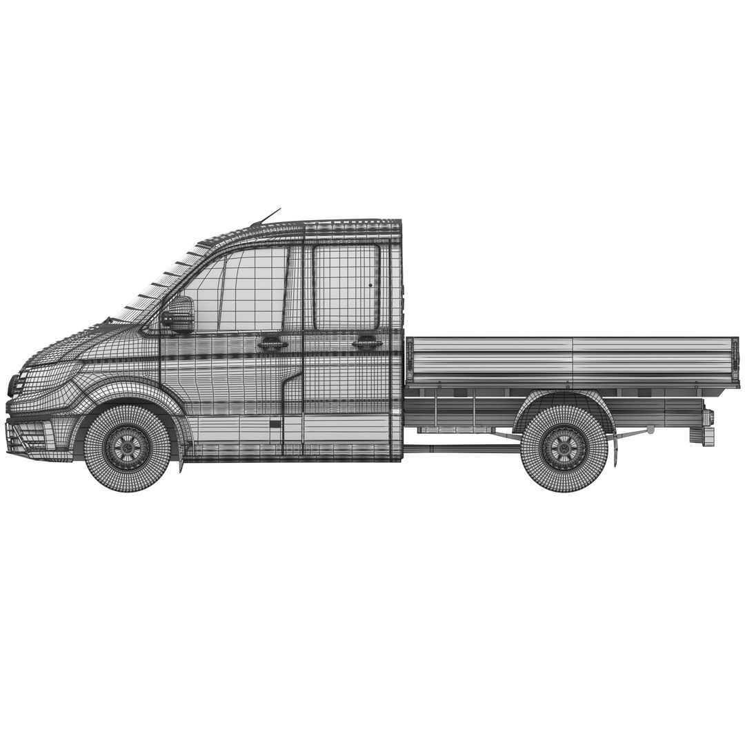 3D VW Crafter - TurboSquid 1786188