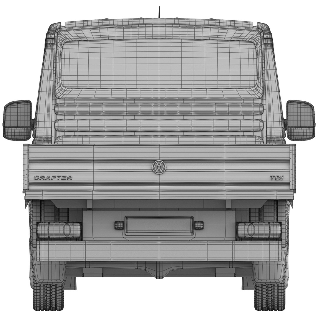 3D VW Crafter - TurboSquid 1786188