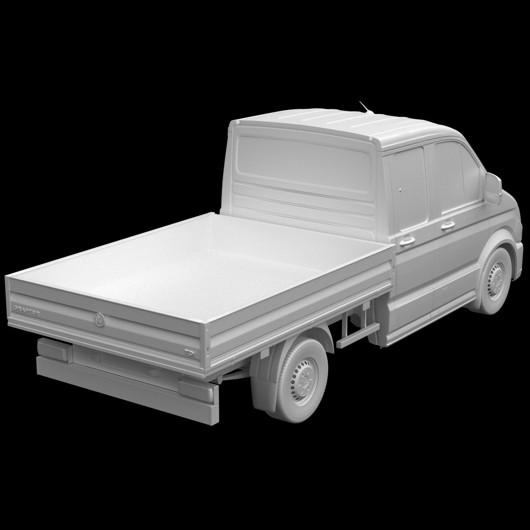 3D VW Crafter - TurboSquid 1786188